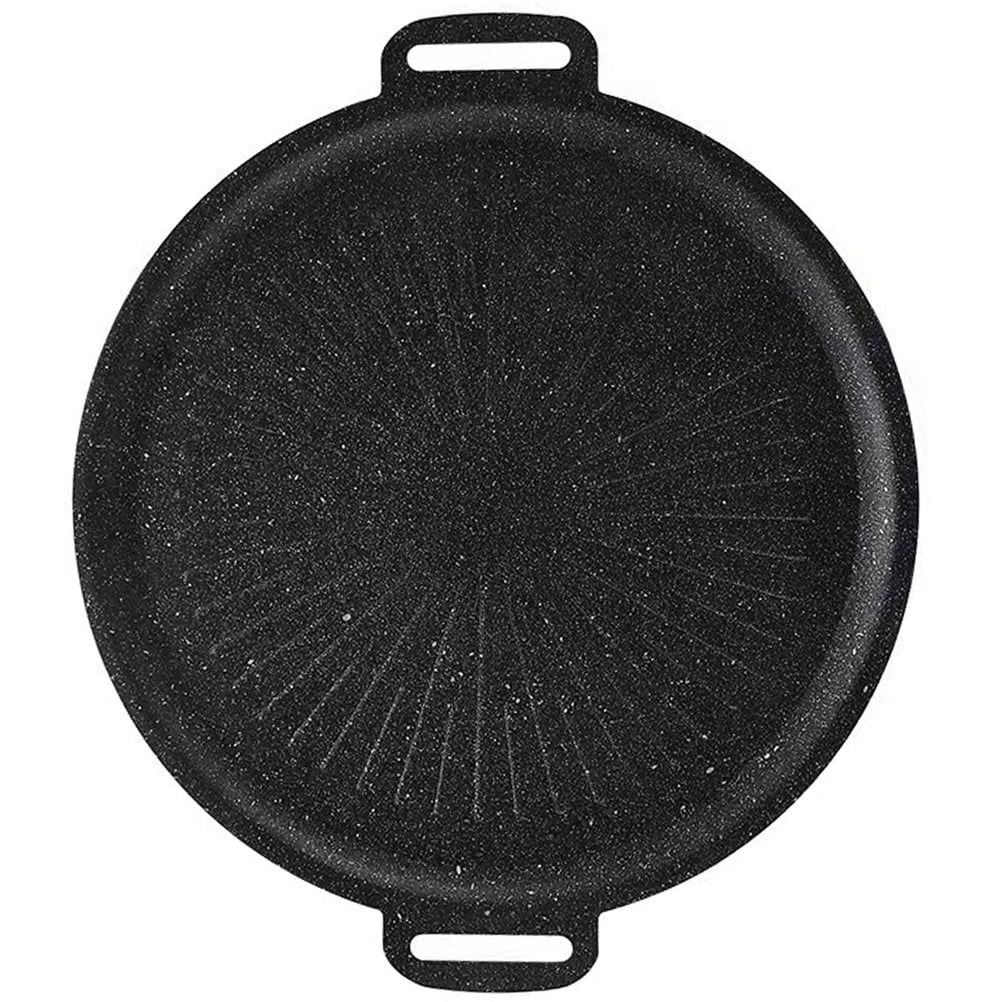 Barbecue Korean Grill Pan Fish Grill Pan 30x30cm Black - Walmart.com