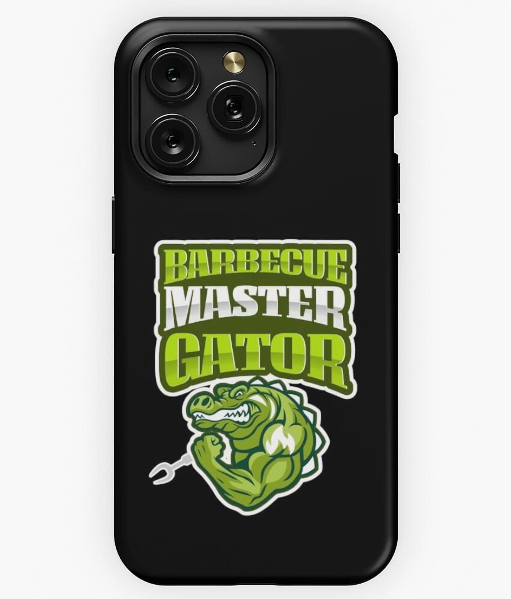Barbecue Master Gator Funny Alligator Grilling A3330 Phone Case for ...