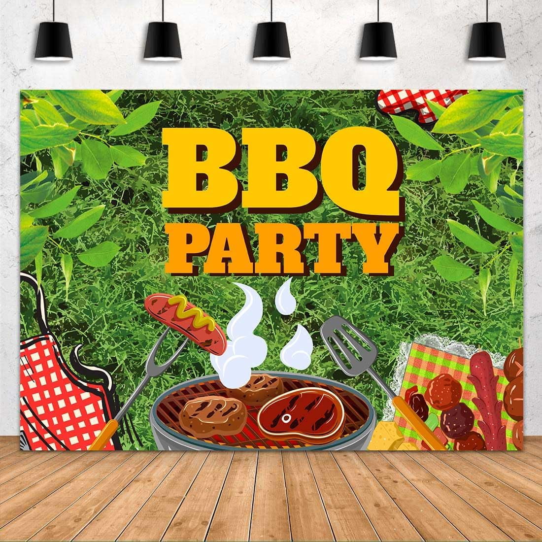 Barbecue Party Photography Background Picnic Outdoor Wilderness ...
