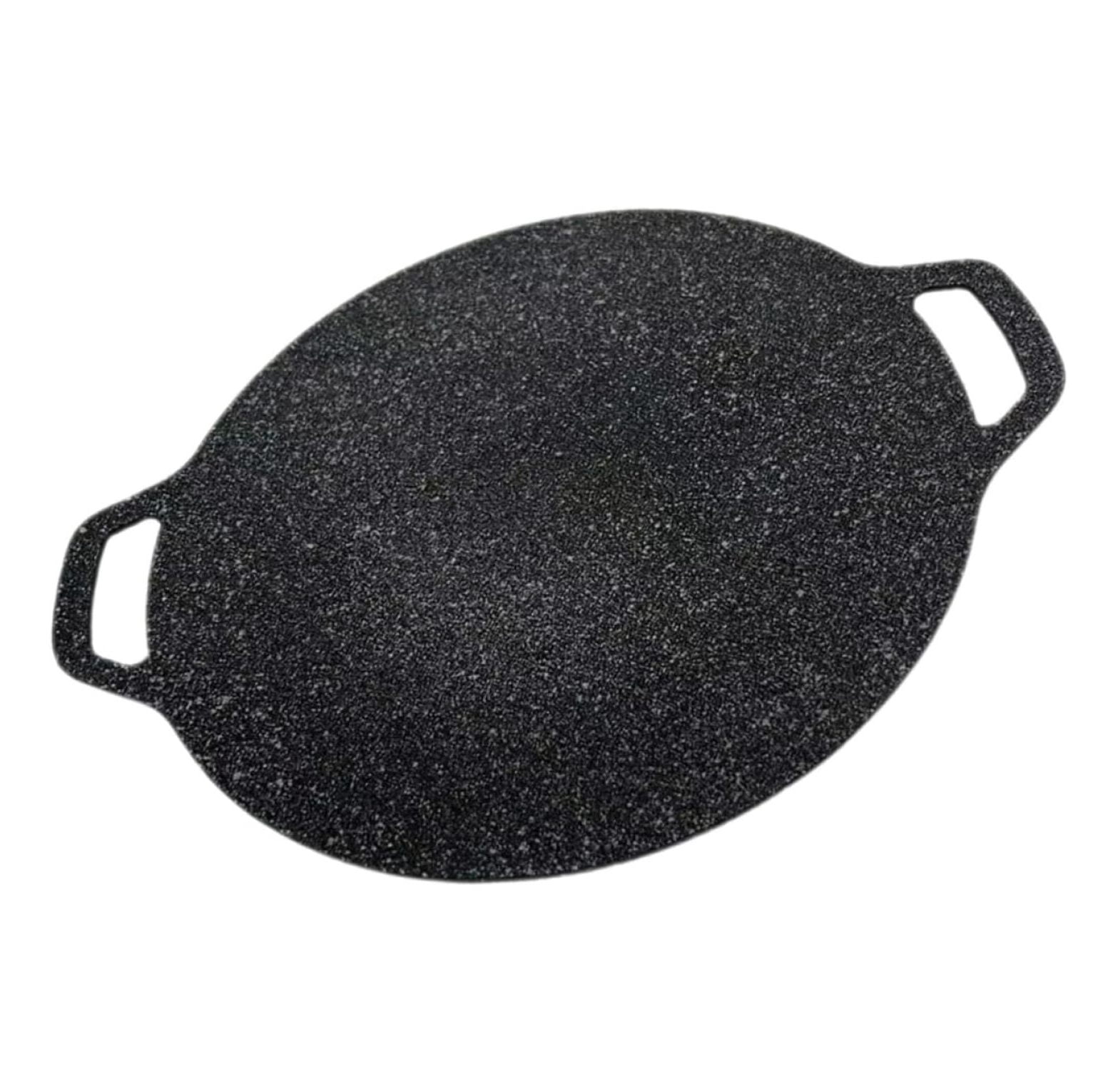 Barbecue Plate Non Stick Frying Pans Camping Griddle Bbq Grilled Pan ...