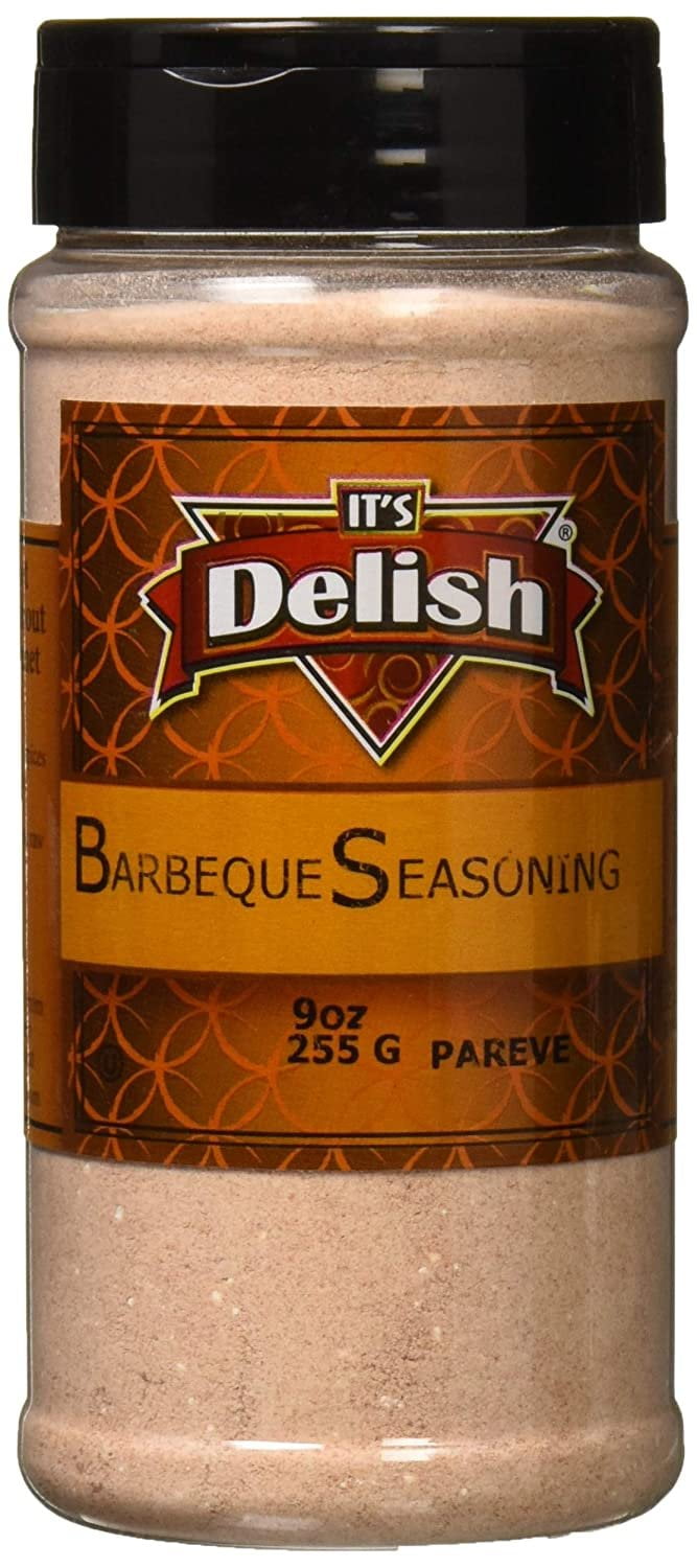 Barbecue Seasoning by Its Delish, 9 oz Medium Jar - Walmart.com