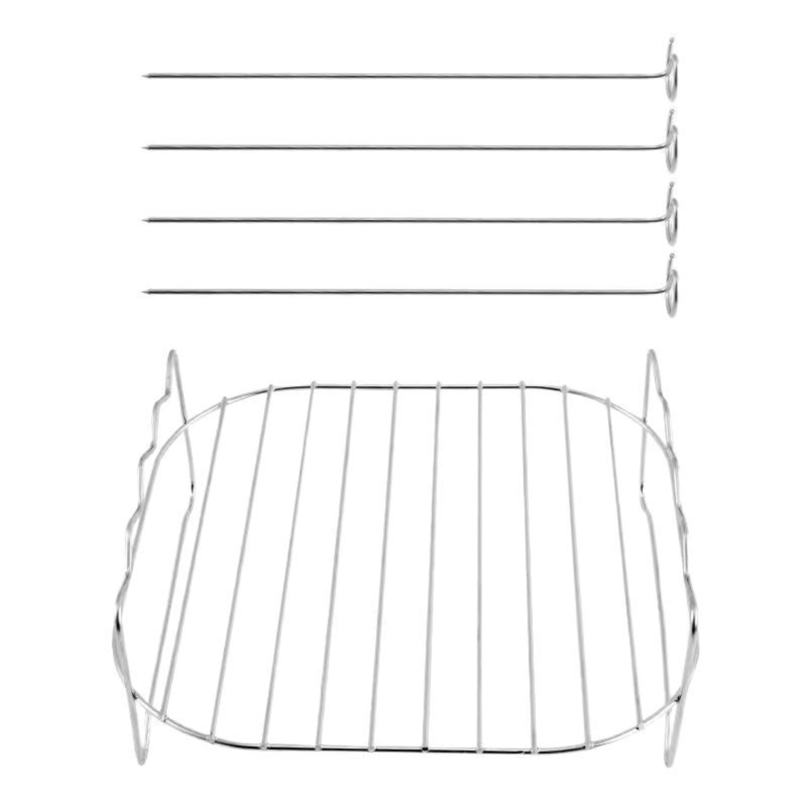 Barbecue Skewer Kabob Rack For Shish Kebab Skewers-Stainless Steel ...