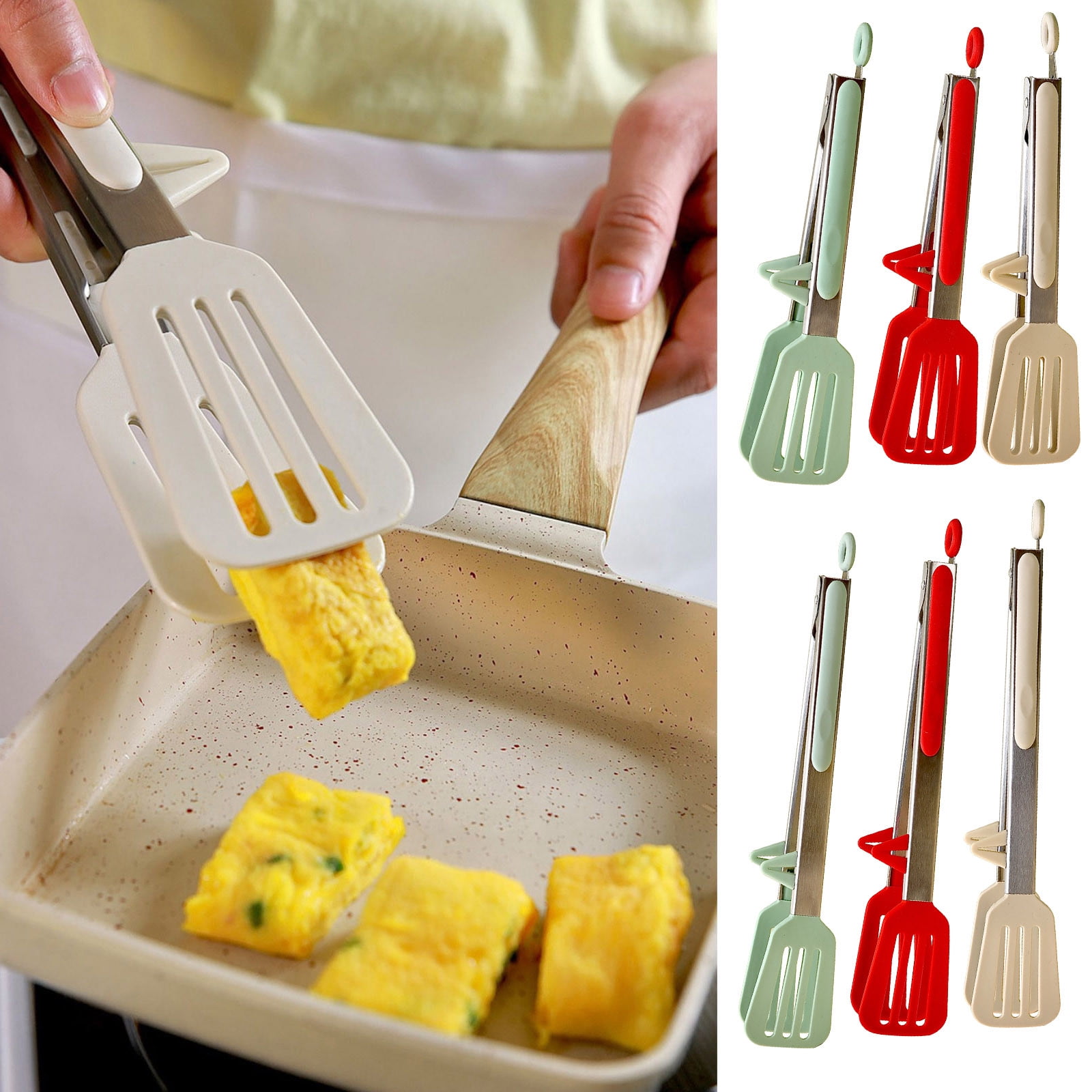Barbecue Tongs Stainless Steel Grill Tools with Locking Mechanism ...