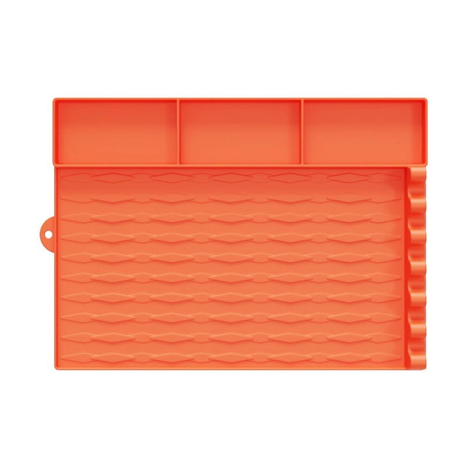 Barbecue Tool Mat Silicone Baking Tray Protection Mat Drainer MatSide ...