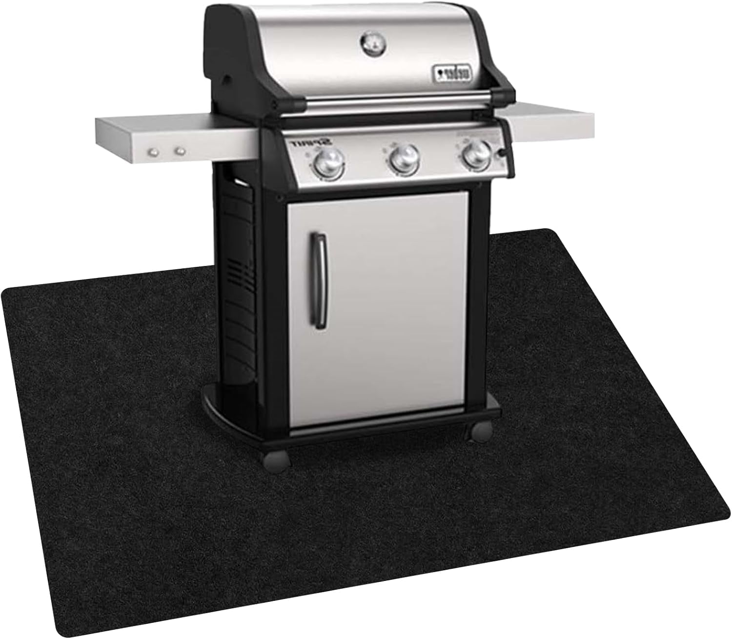 Barbecue mat, high-quality outdoor barbecue mat, protecting the deck ...