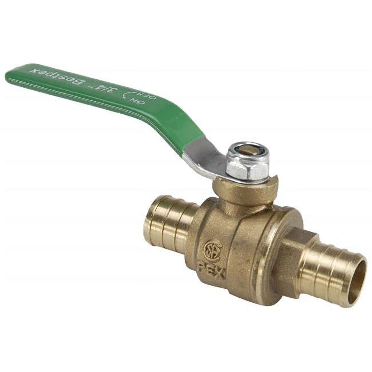 Barbed 1247.3235 Copper Ball Valve - Walmart.com