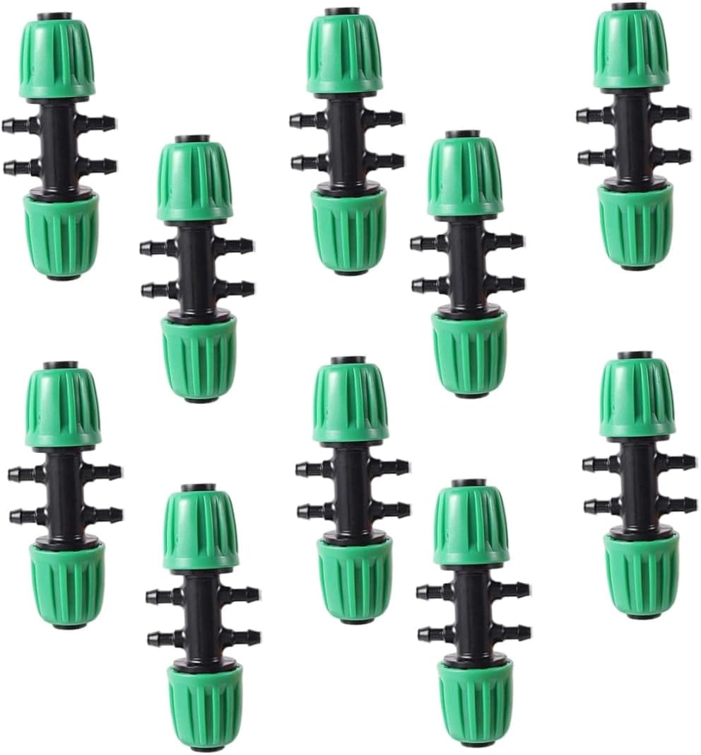 Barbed Tee Connectors,Barbed Tee Connectors Drip Irrigation Fitting 1/2 ...