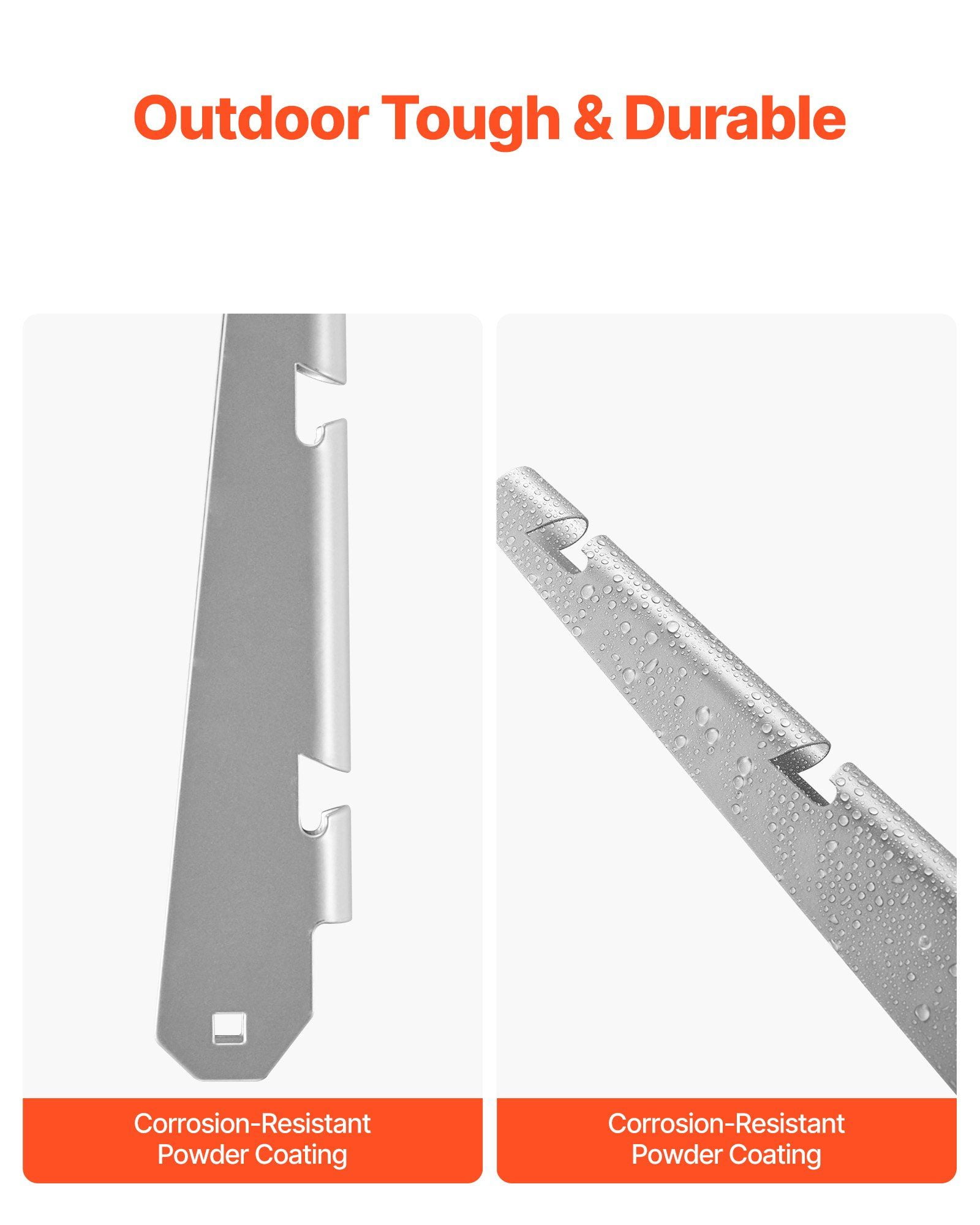 Barbed Wire Arm Extension Kit, 10-Pack, 12.2 Inch Galvanized Steel ...