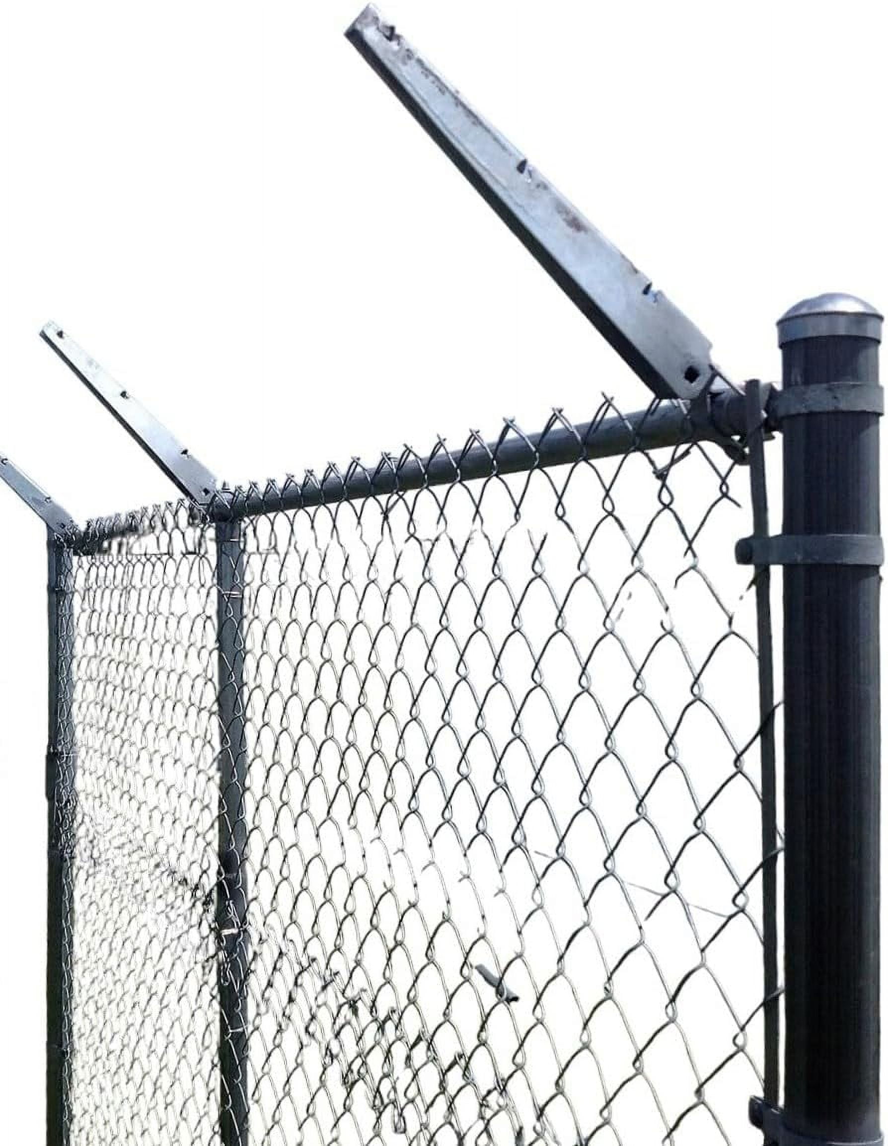 Barbed Wire / Barbwire Arm Extensions for Chain Link Fence - Set of 9 1 ...