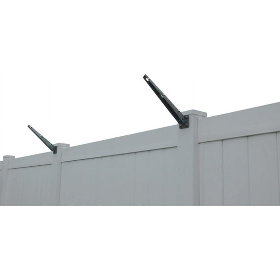 Barbed Wire/Barbwire Arm Extensions for PVC and/or Wood Fence - Flat or ...