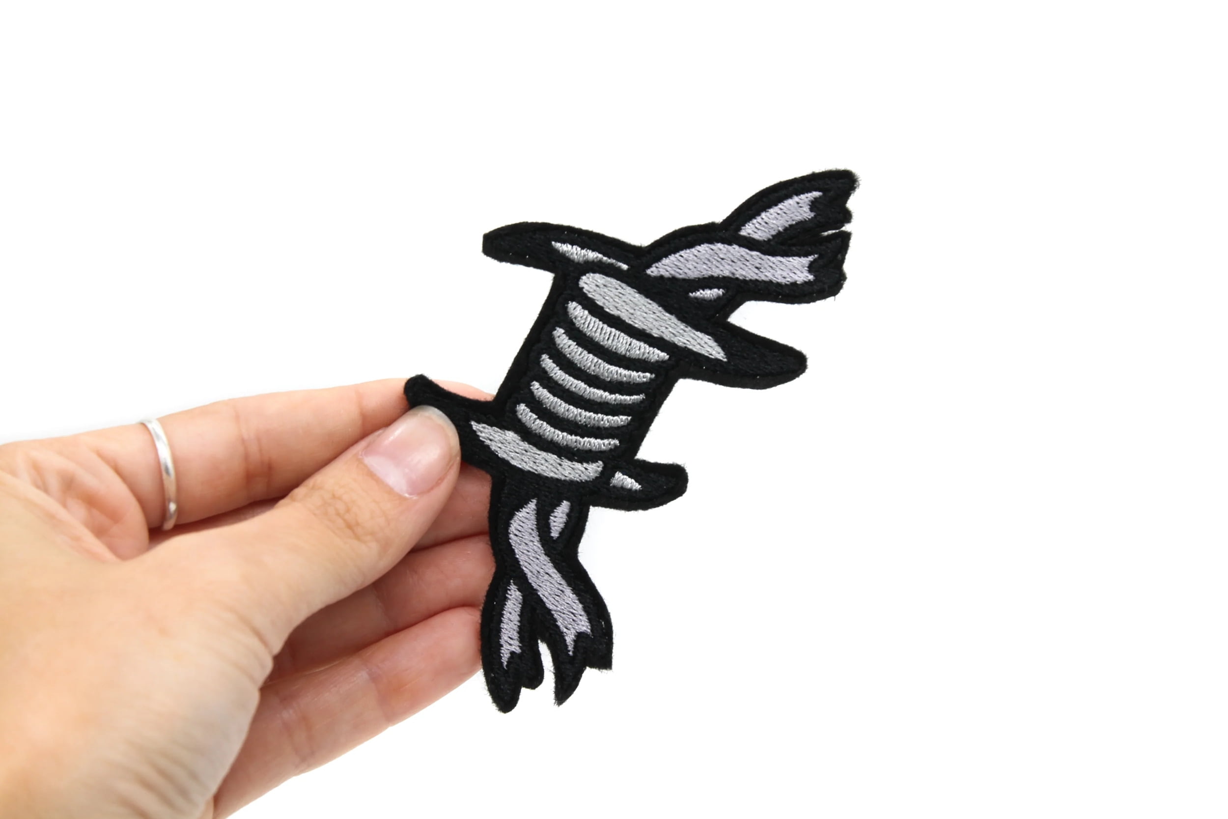 Barbed Wire Iron On Embroidered Patch - Walmart.com