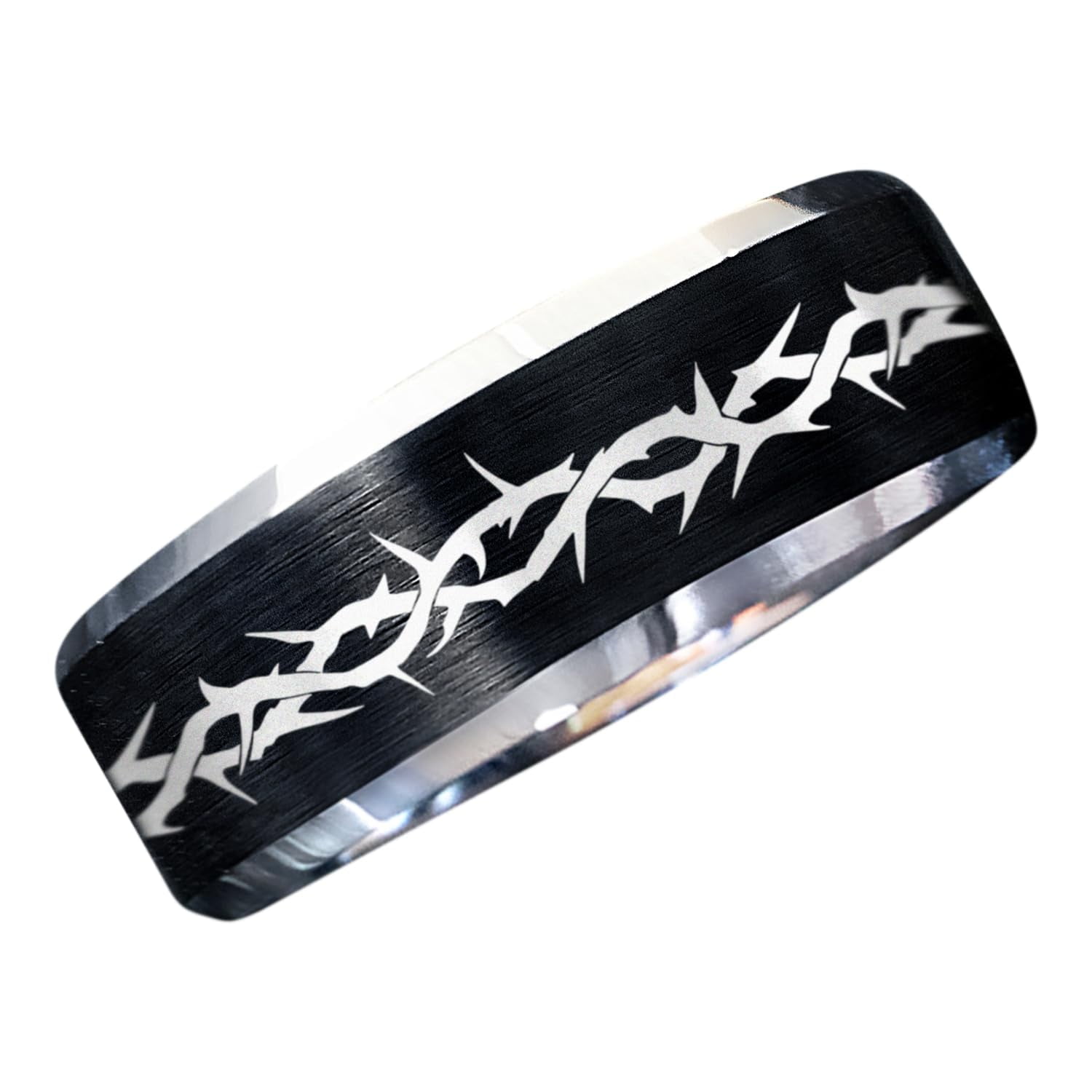 Barbed Wire Wedding Band Barbed Wire Wedding Ring Wire Band Wire ...