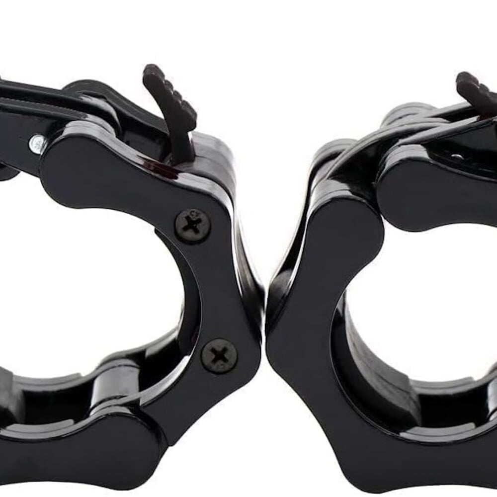 Barbell Clamps 2 inch,Heavy Duty Exercise Collars 2" Quick Release Pair ...