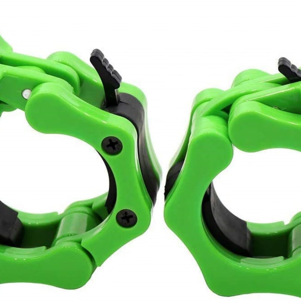 Barbell Clamps 2 inch,Heavy Duty Exercise Collars 2" Quick Release Pair ...