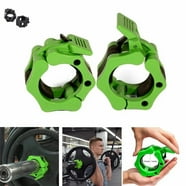 Mata1-USA 2 inch Olympic Barbell Clips, Weight Bar Standard Lock for ...