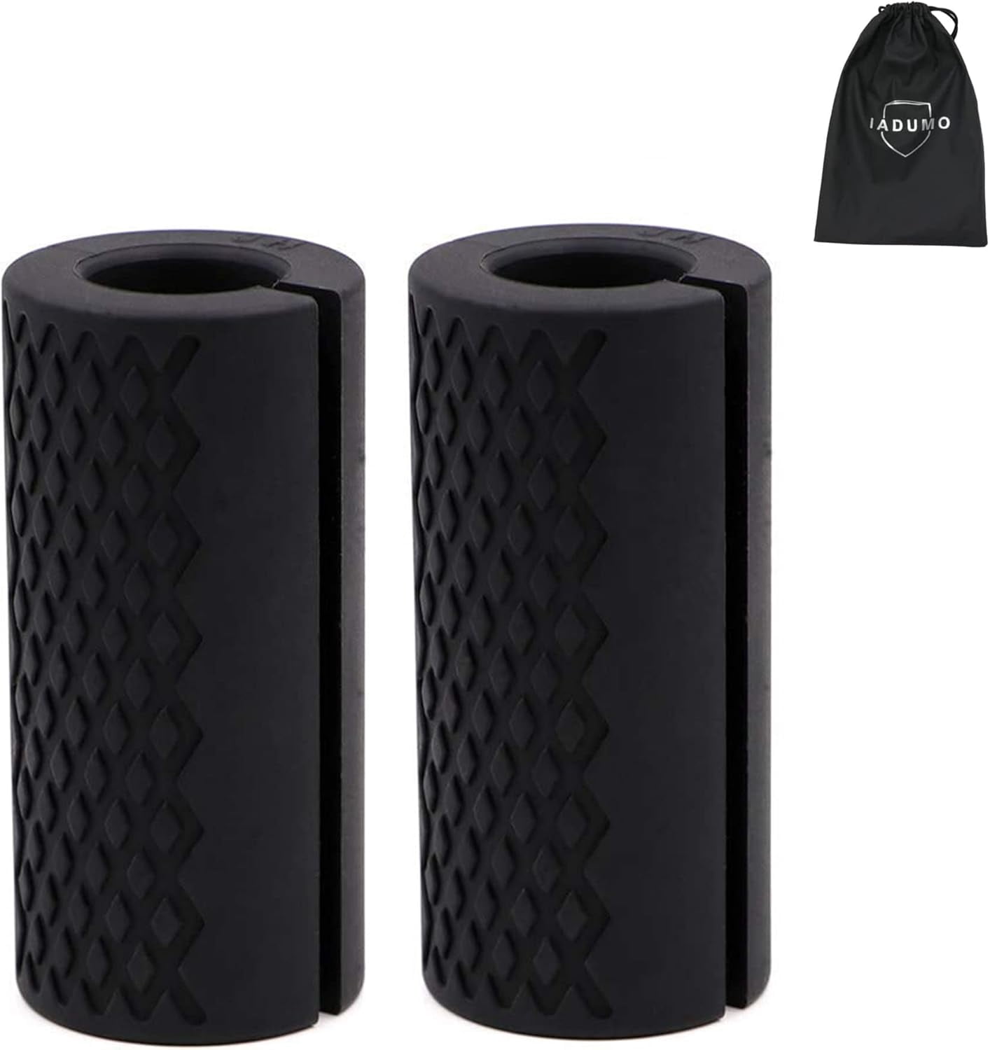 Barbell Grips - Thick Dumbbell Grips Arm Blaster Adapter with High ...