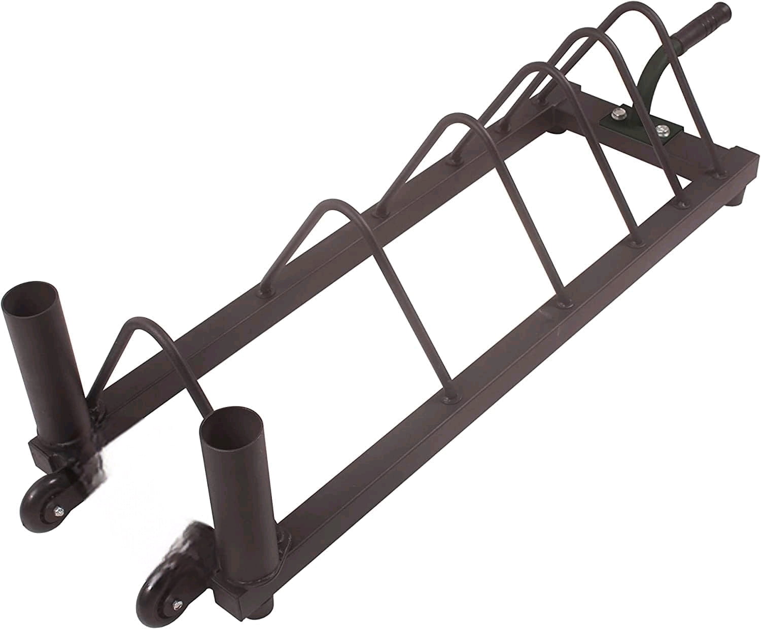 Barbell Plate Rack |Horizontal Olympic Bar Storage Rack |Weight Plates ...