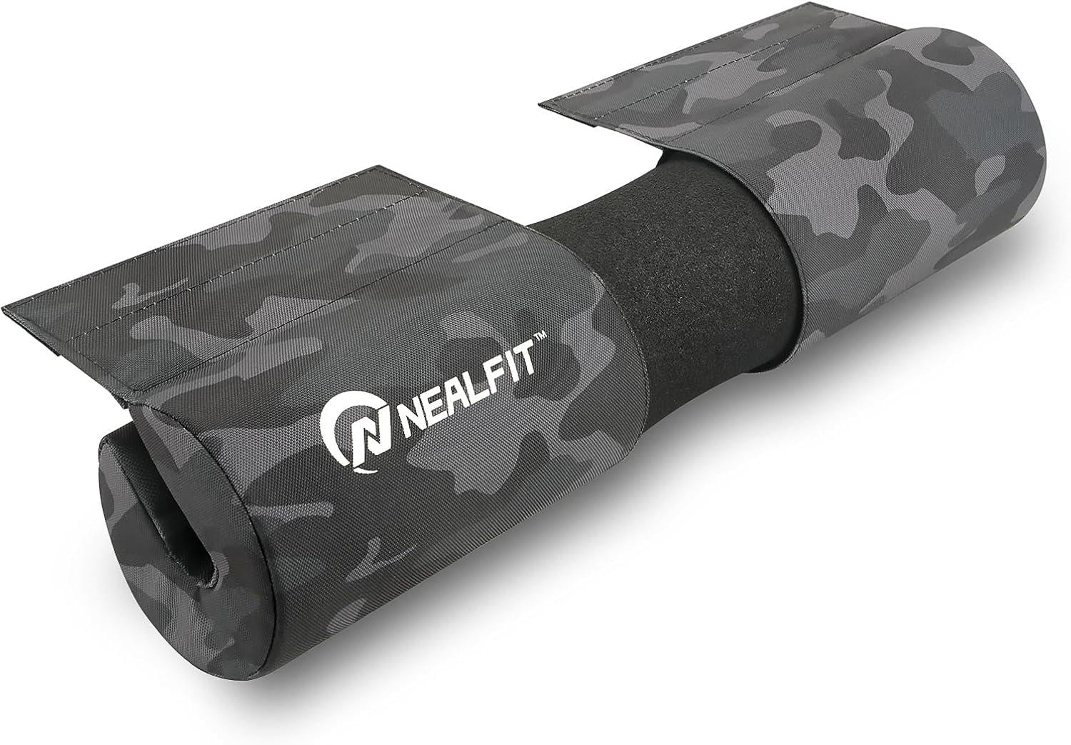 Barbell Squat Pad with Thick Nylon Padding, Hip Thrust Pad for Squats ...