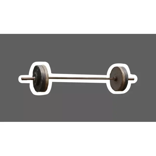 Barbell Sticker Deadlift Squat Waterproof Sticker Phone Decal Water ...