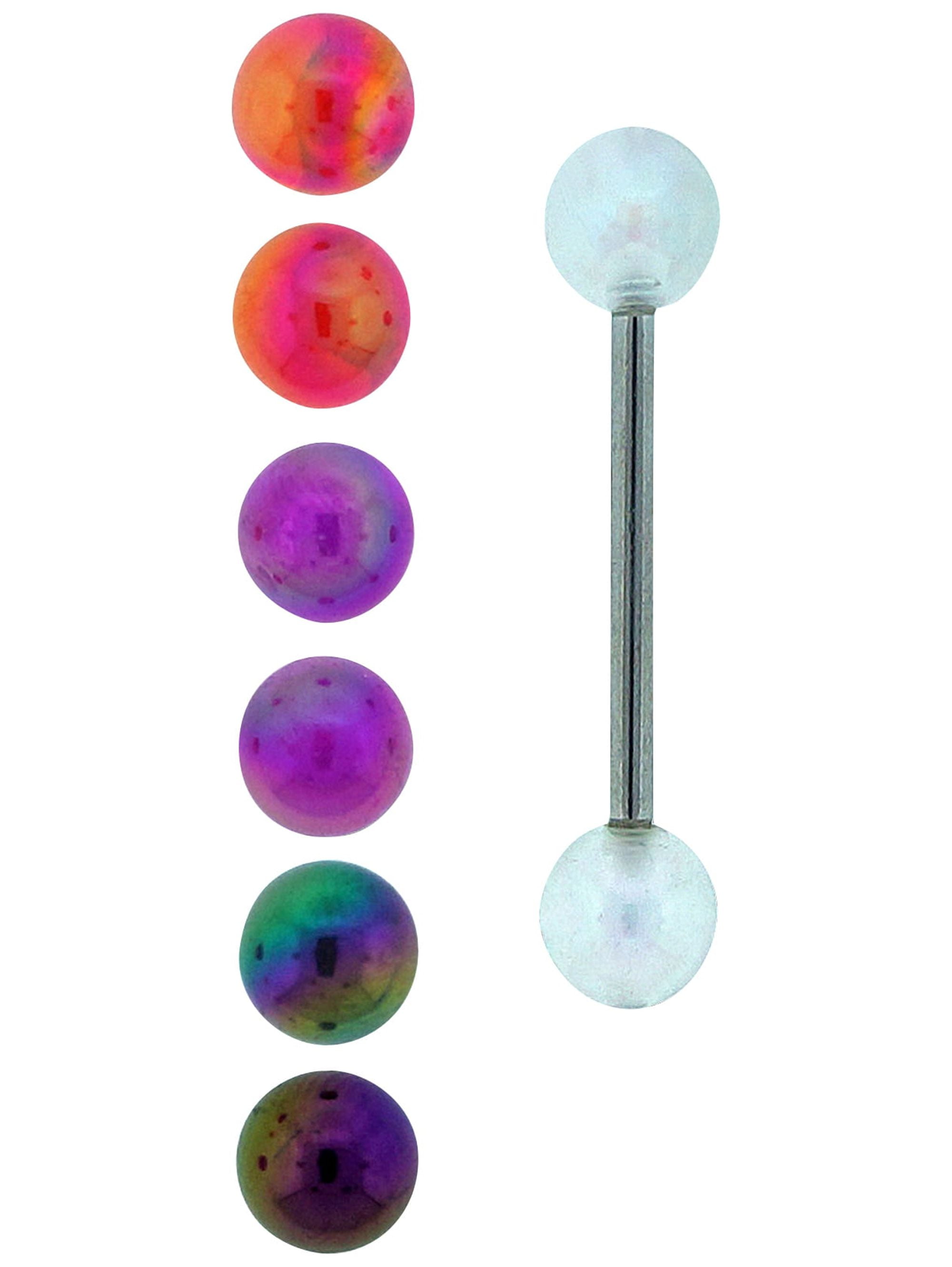 Barbell With Ab Aurora Bead - Walmart.com