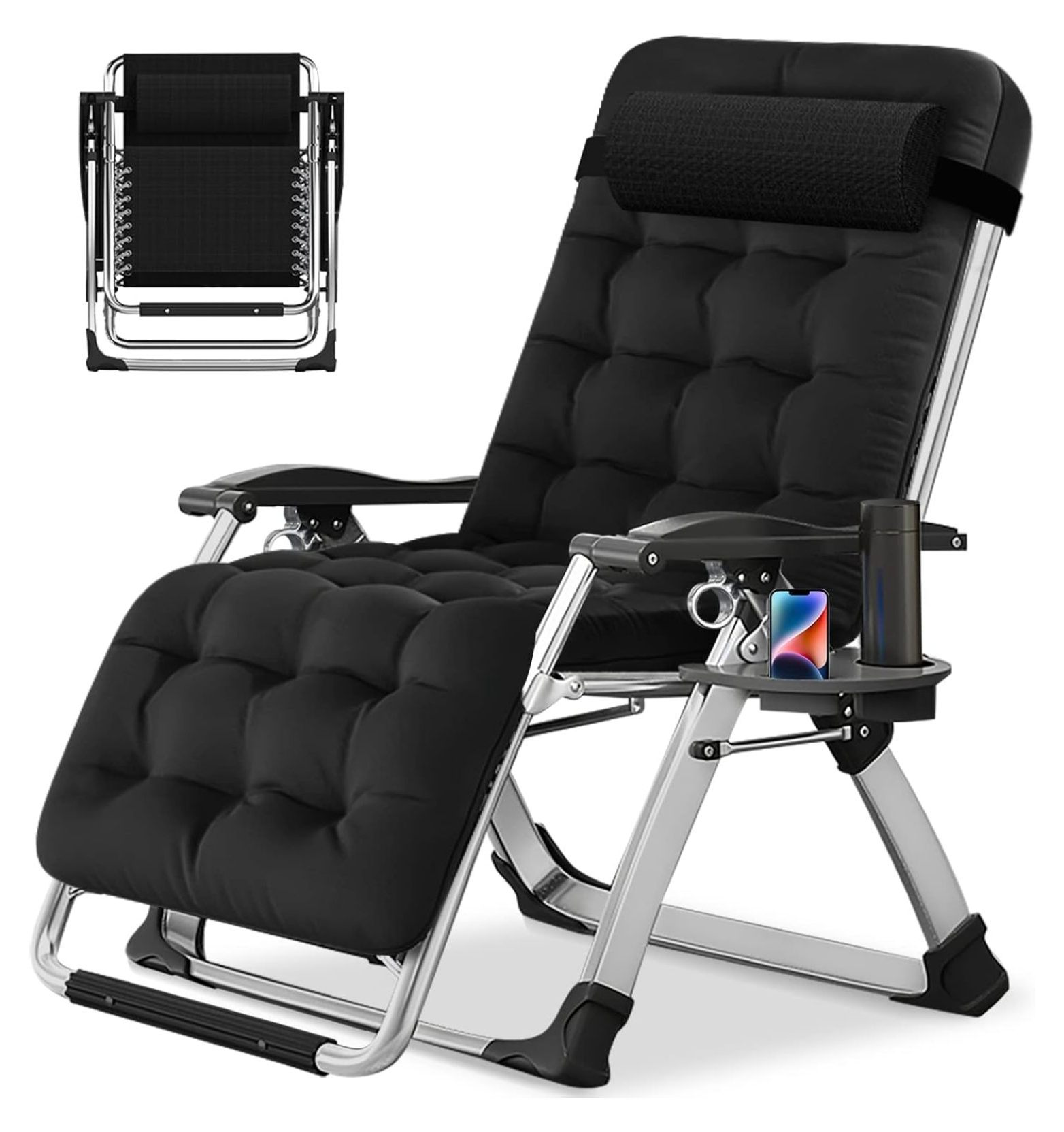 Barbella Chair, Adjustable Reclining Lounge Chair with Removable ...