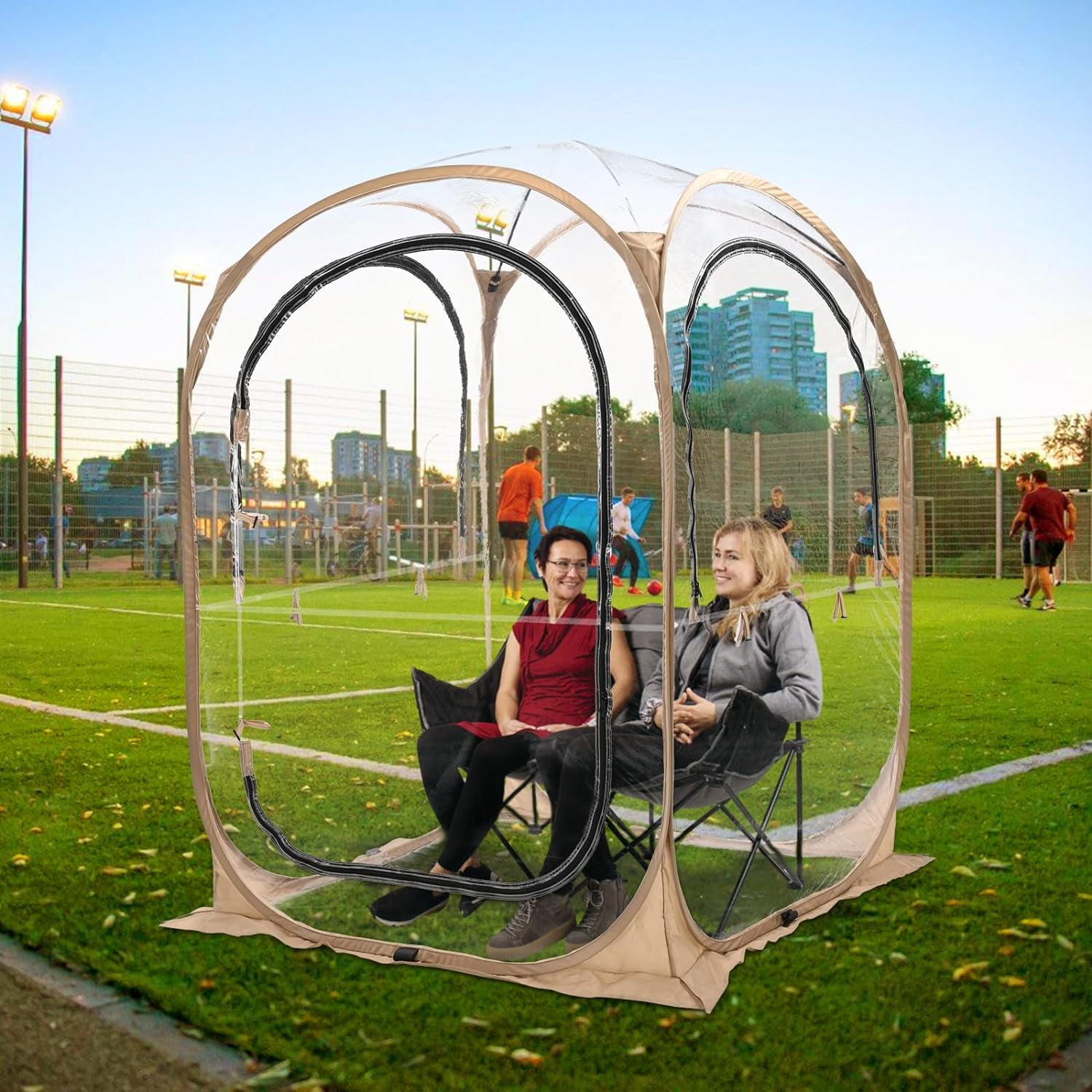 Barbella Screen House Tent Pop-Up Sports Tent, Portable Screen Room ...