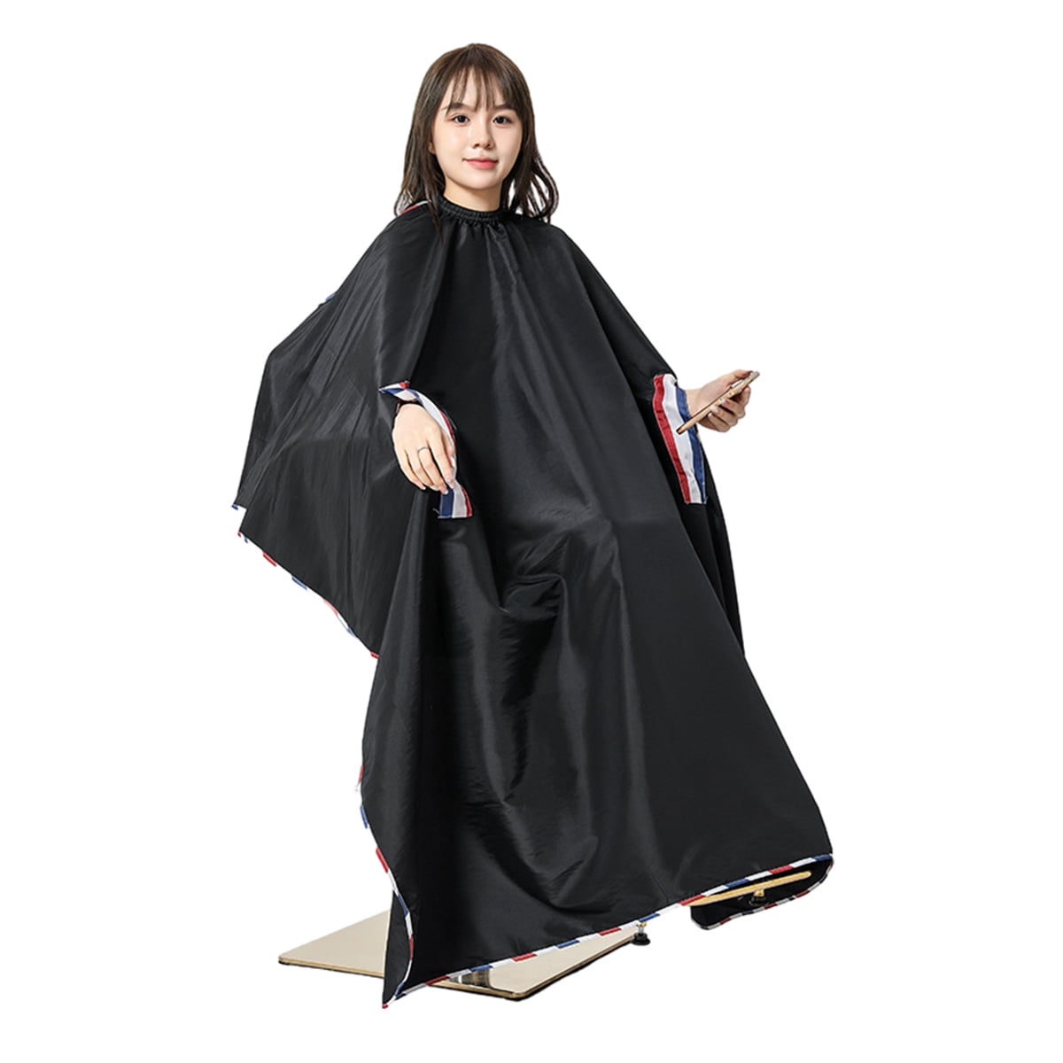 Barber Cape, Hair Cutting Cape With Adjustable Metal Clip, Waterproof ...