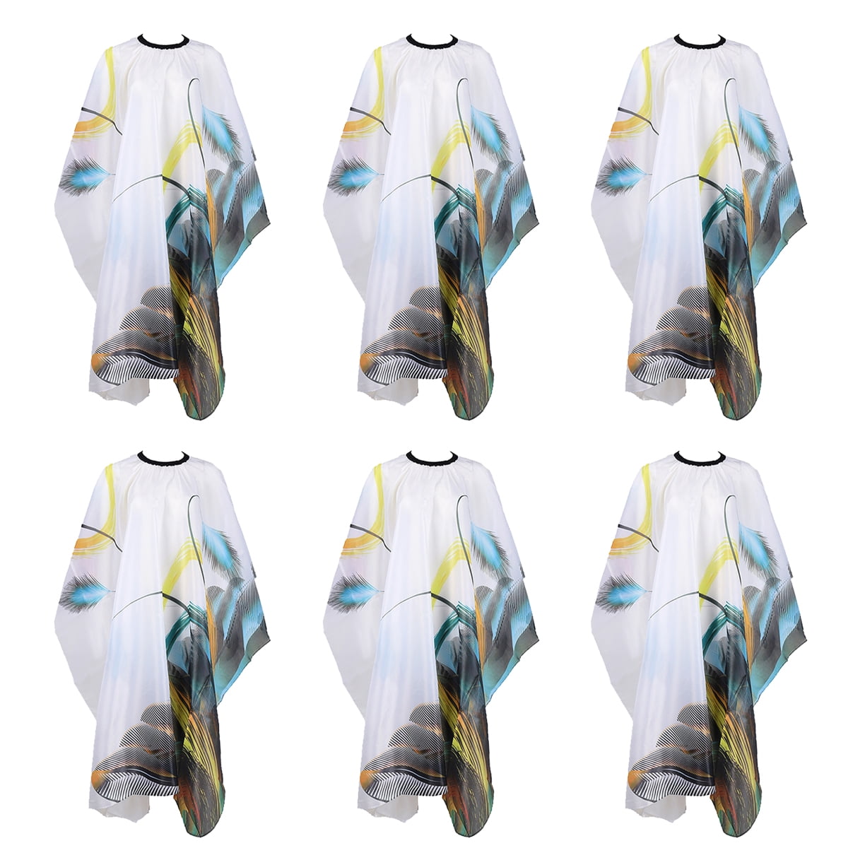 Barber Cape, Waterproof Hair Cutting Cape with Adjustable Snap Button ...