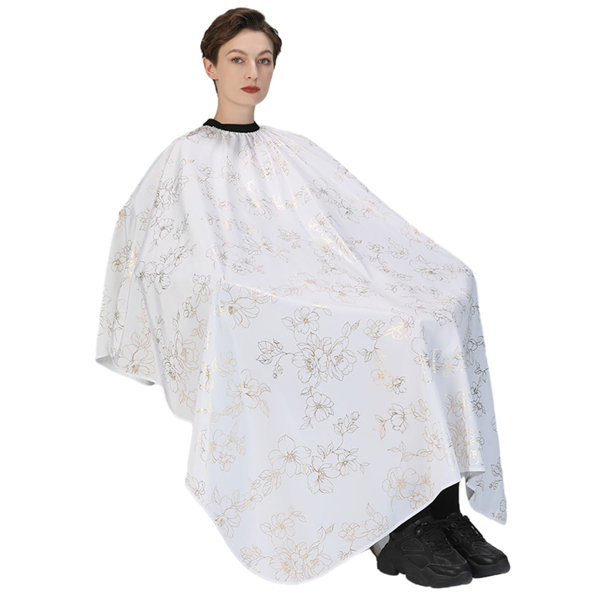 Barber Cape -Waterproof Large Hair Cutting Cape-Salon Styling adults Self Haircut Apron,Hair ...