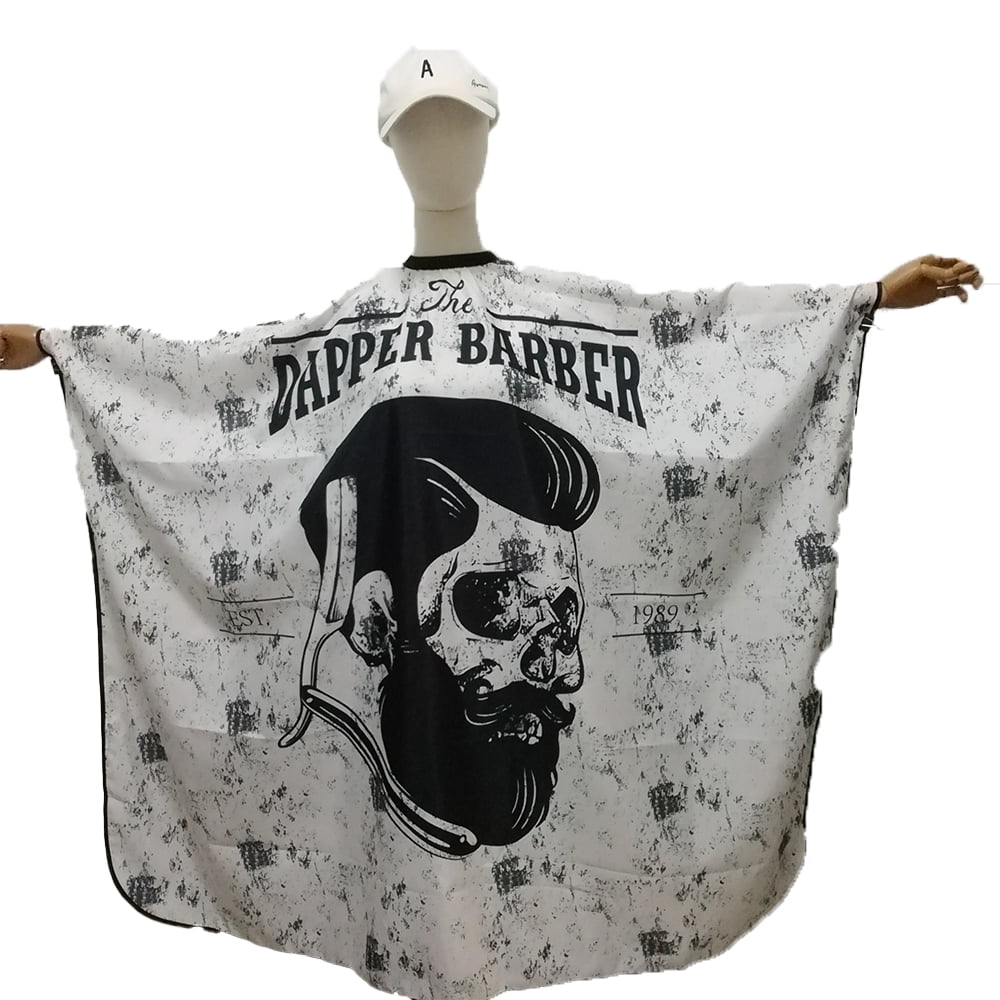 Barber Cape ,Waterproof Salon Hair Cutting Cape, Haircut Cape with ...