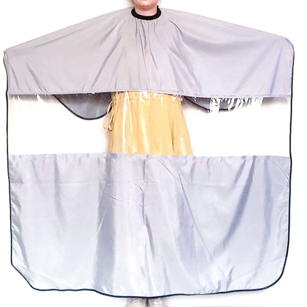 Barber Cape With See-Through Window Hair Cutting Cape, Waterproof Salon ...
