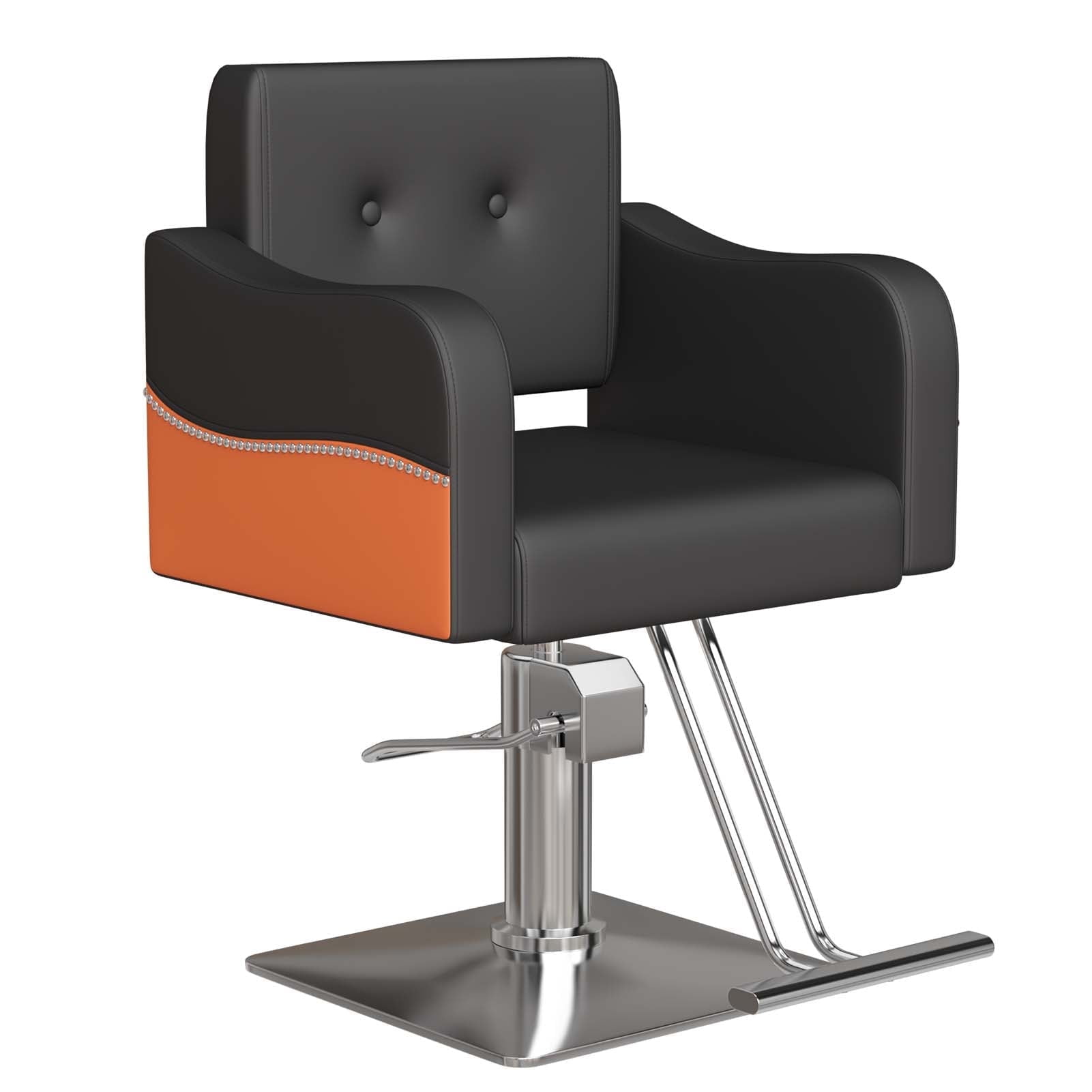Barber Chair,Hair Salon Chair for Stylist,360 Degrees Swivel Barber ...