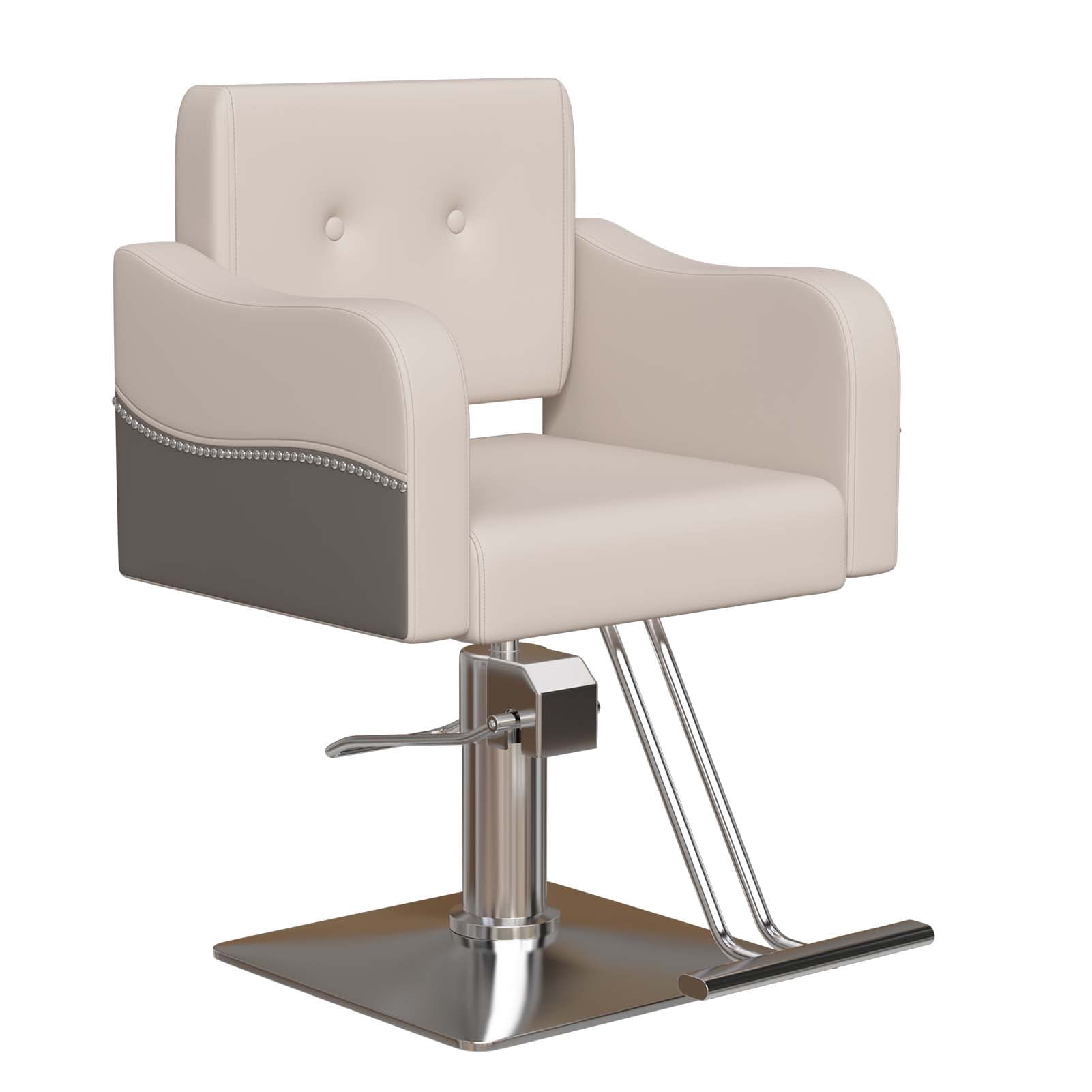 Barber Chair,Hair Salon Chair for Stylist,360 Degrees Swivel Barber ...