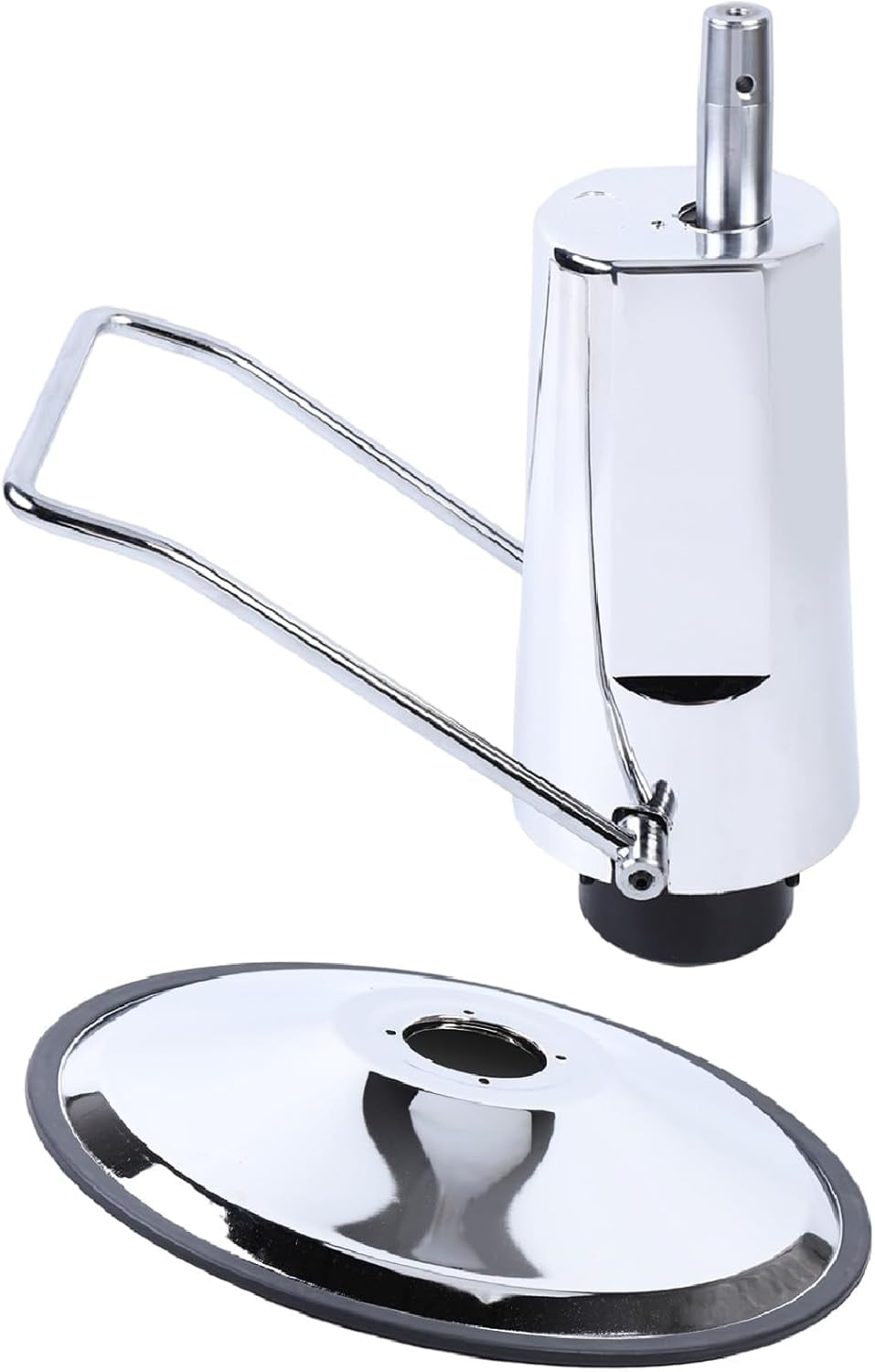 Barber Chair Replacement Hydraulic Pump with Base, 4 Bolt Salon Chair ...