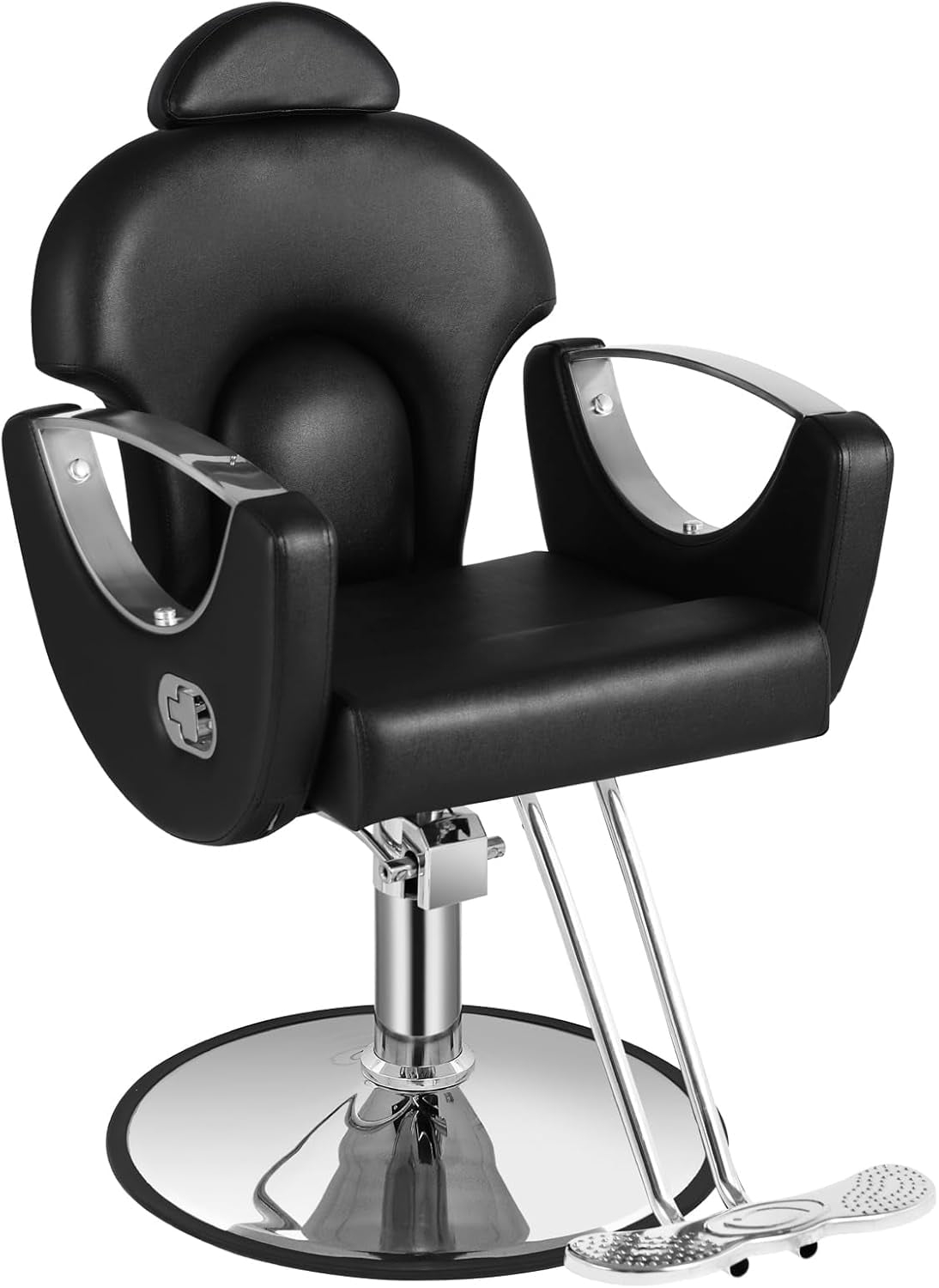Barber Chair Salon Chair for Hair Stylist Beauty Reclining Salon Chair ...