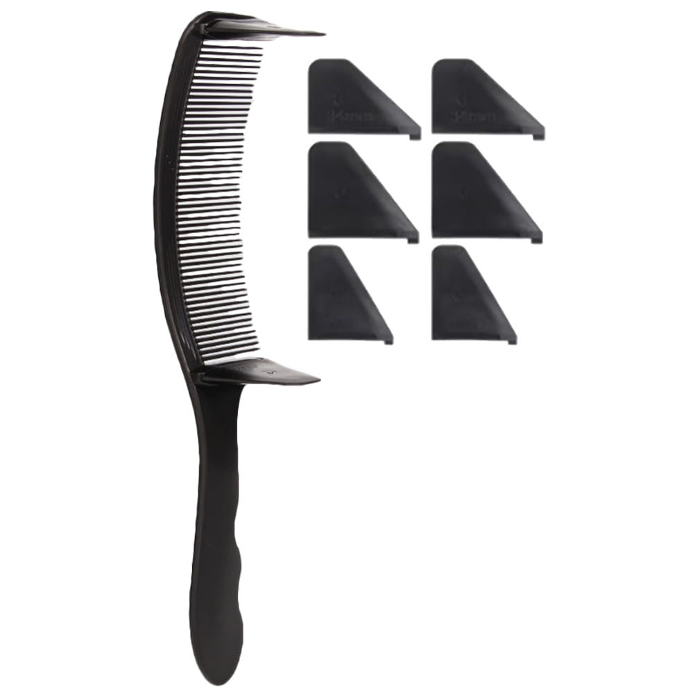 OUNONA 1 Set Hair Cutting Comb Clipper with Guides Barber Haircut Comb ...