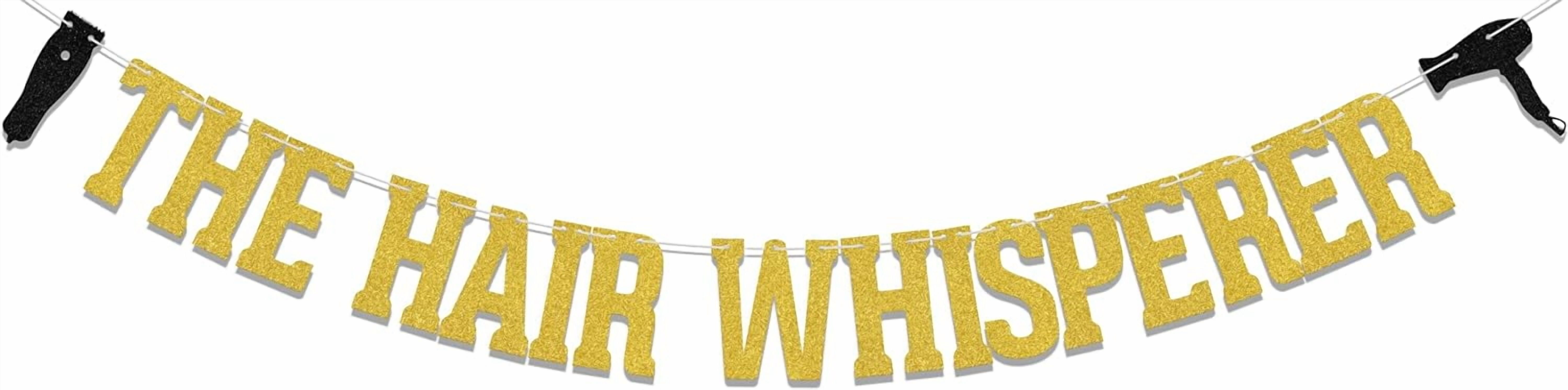 Barber Graduation Banner, The Hair Whisperer Banner, Congrats Barber ...