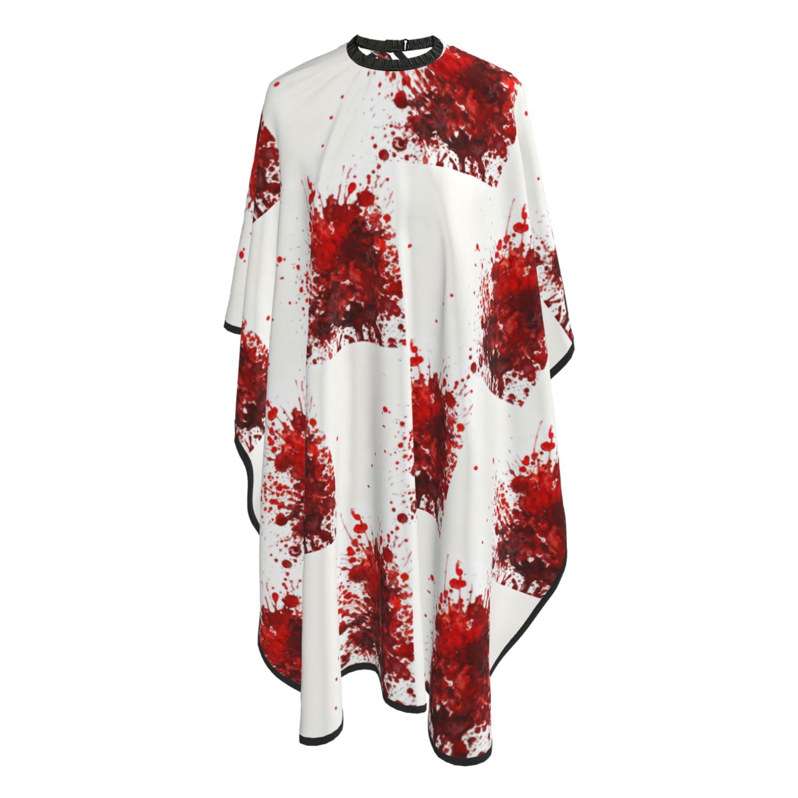 Barber Hair Cutting Cape Blood-Splatter-Pattern Professional Salon ...