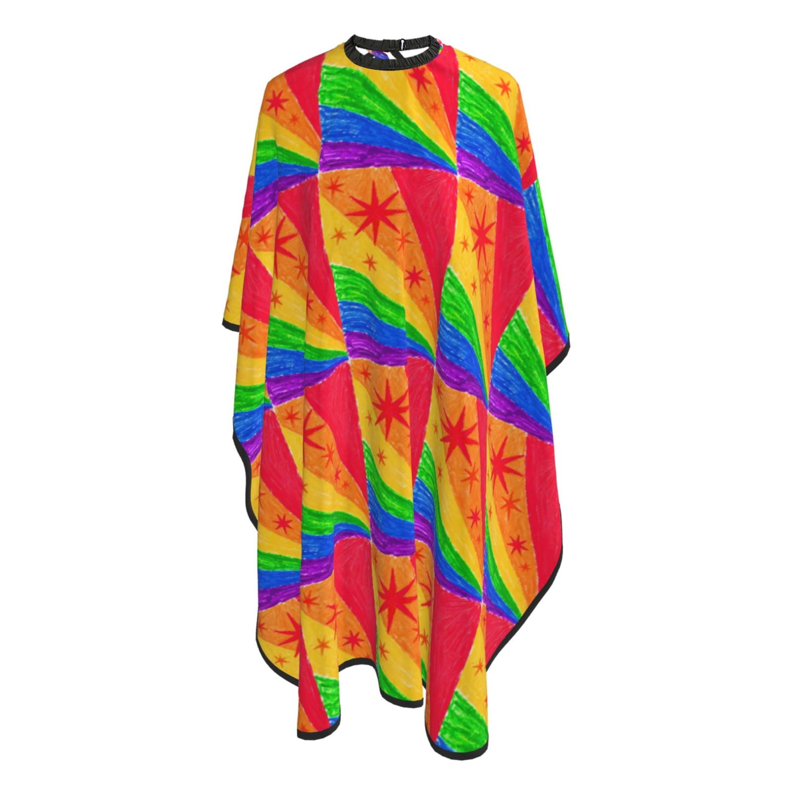 Barber Hair Cutting Cape Pride Rainbow Flag Professional Salon ...