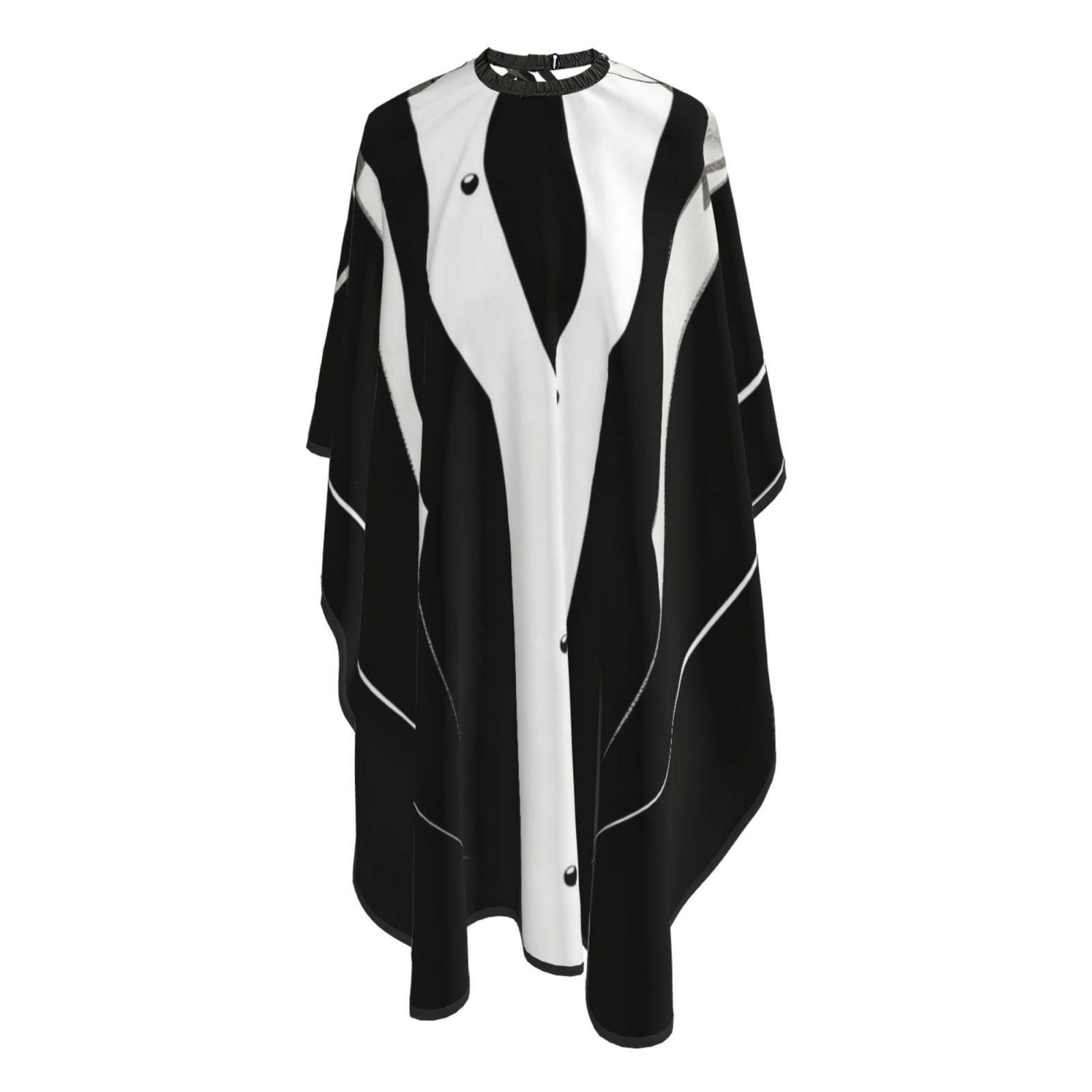 Barber Hair Cutting Cape Tuxedo Pattern Professional Salon Hairdressing ...