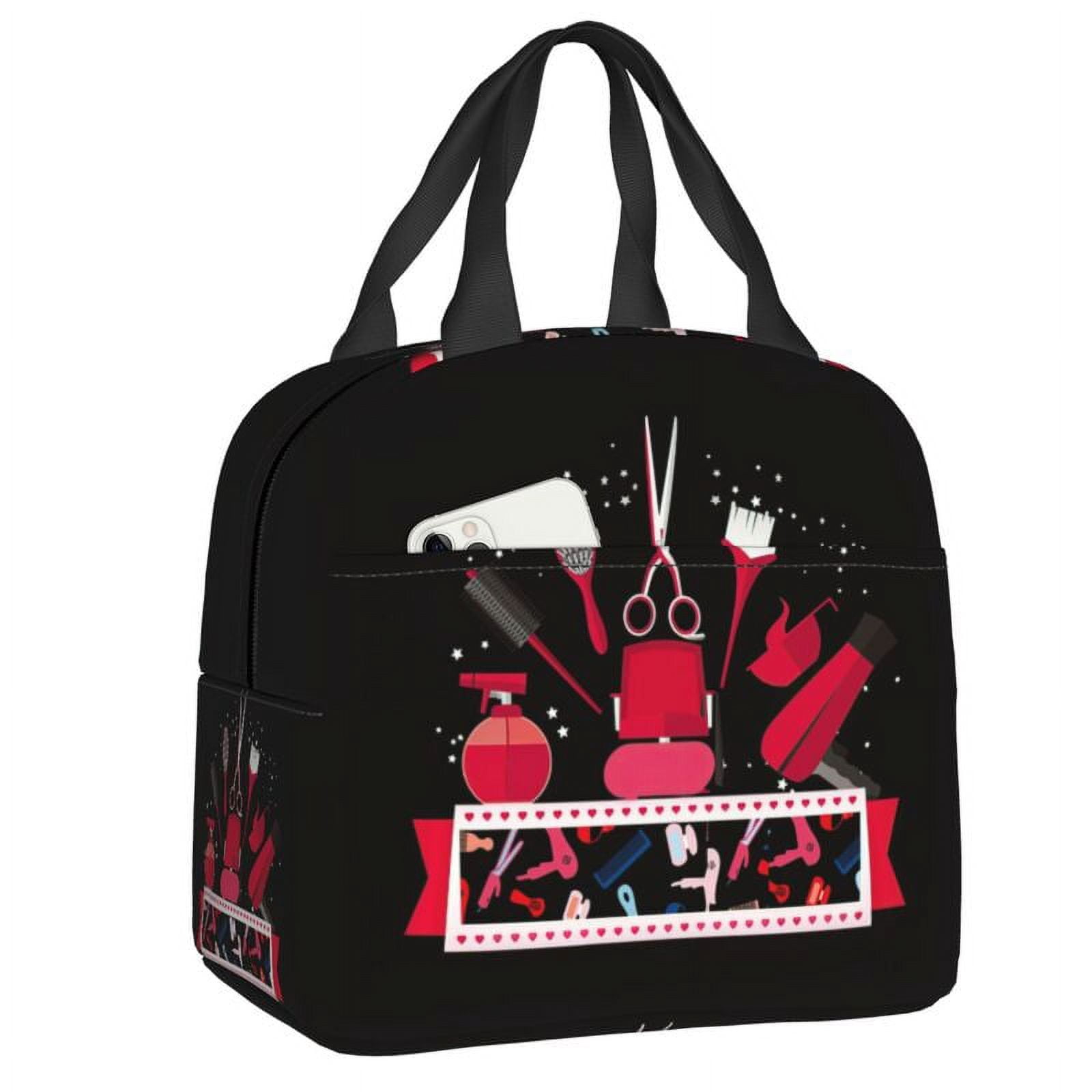 Barber Hair Dresser Tools Lunch Bag Women Warm Cooler Insulated Lunch ...