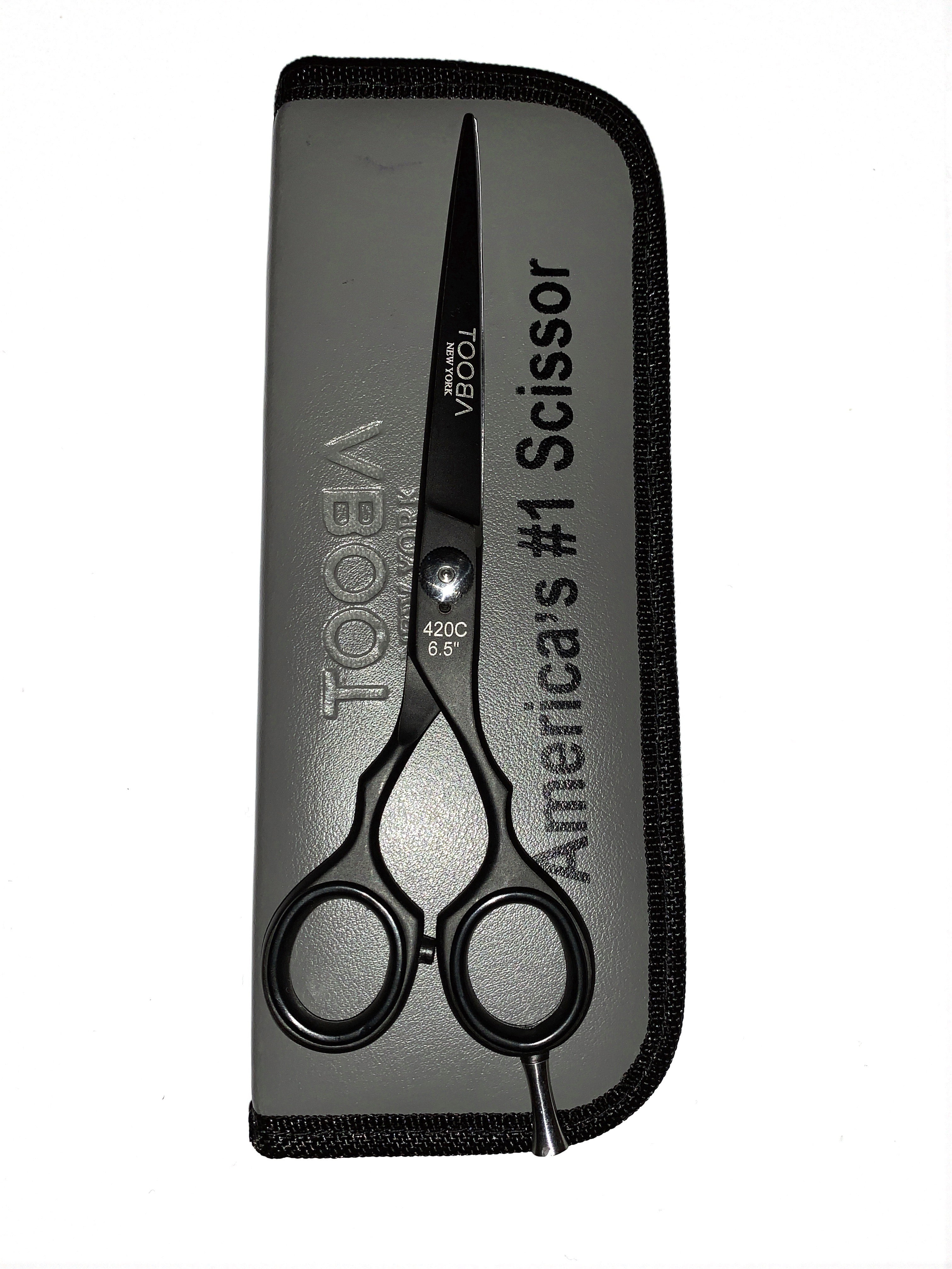 Barber Hair cutting Shear - 6.5 inches Salon Scissor - Barber Scissor ...