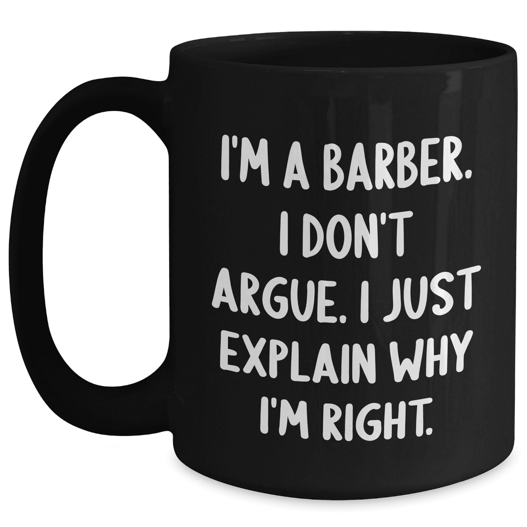 Barber Humor Funny Mugs Gifts for Mother's Day from a Wise-Cracking ...