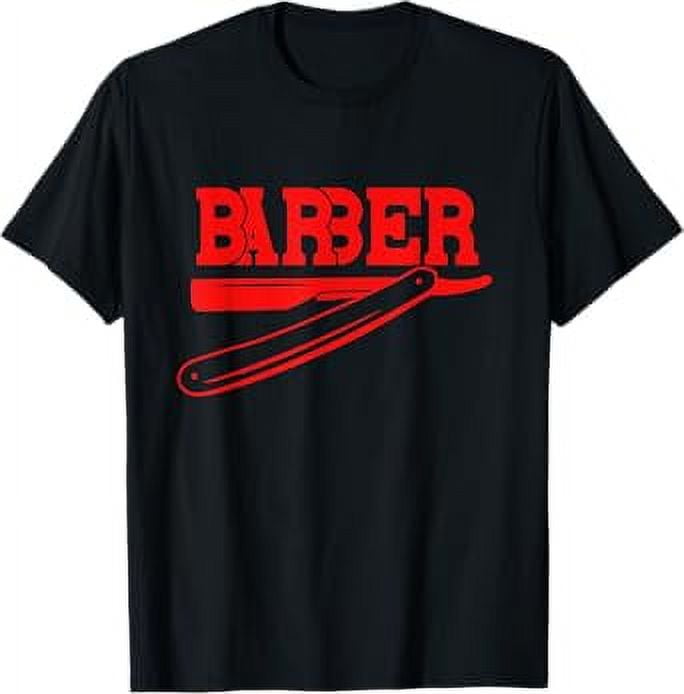 Barber Job Barbershop Hobby Barbers Barber T-Shirt - Walmart.com