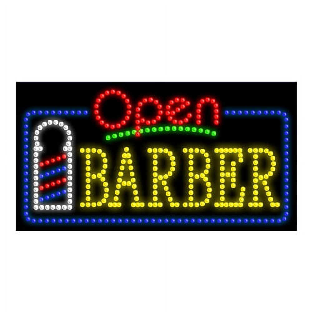 Barber-LED Dots Sign Made in USA - Walmart.com