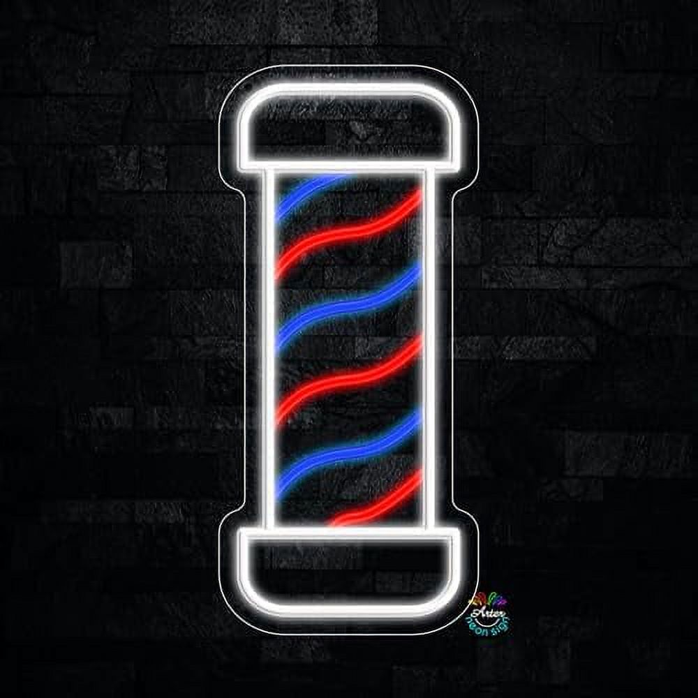 Barber LED Neon Sign 10"L x 22"H #32058 - Walmart.com