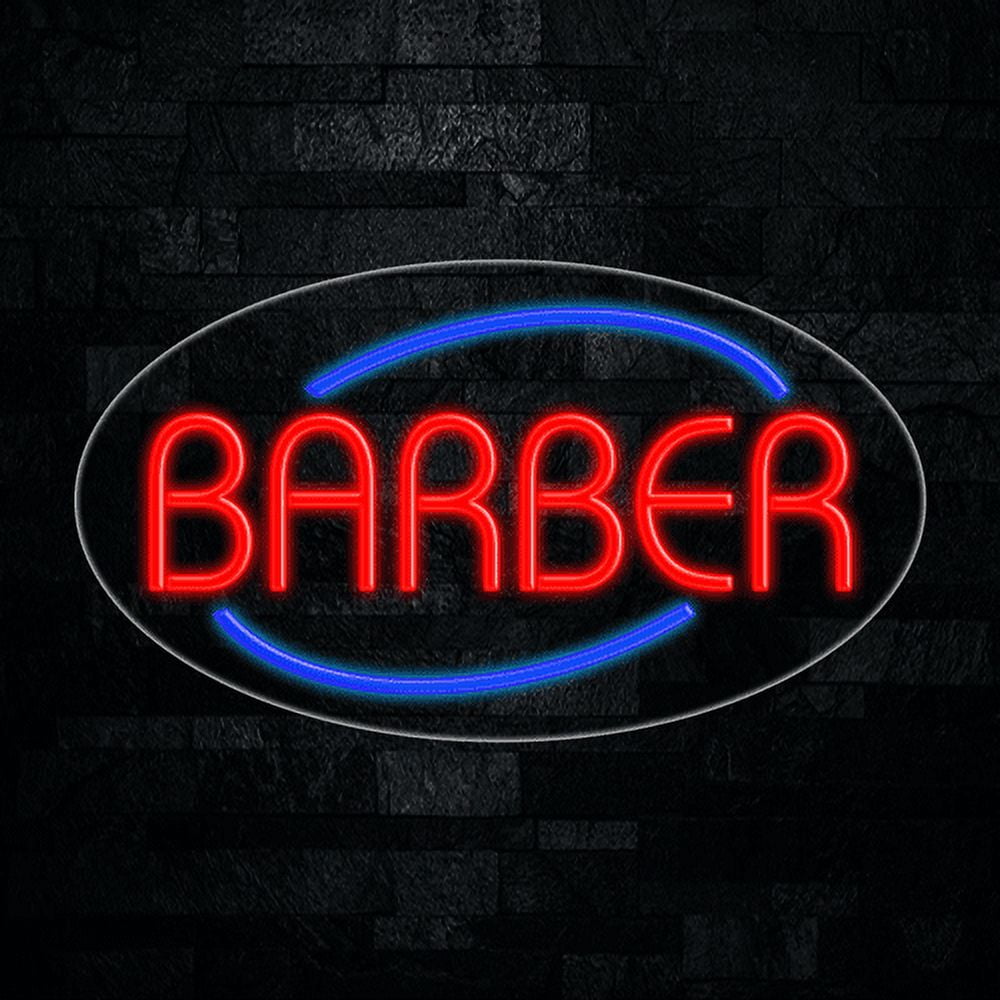 Barber LED Neon Sign 28"L x 16"H #34025 - Walmart.com