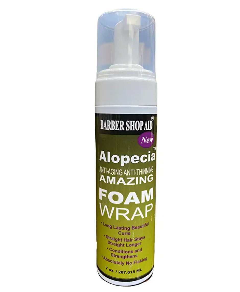 Barber Shop AID Alopecia Foam Wrap - 7 oz - Walmart.com