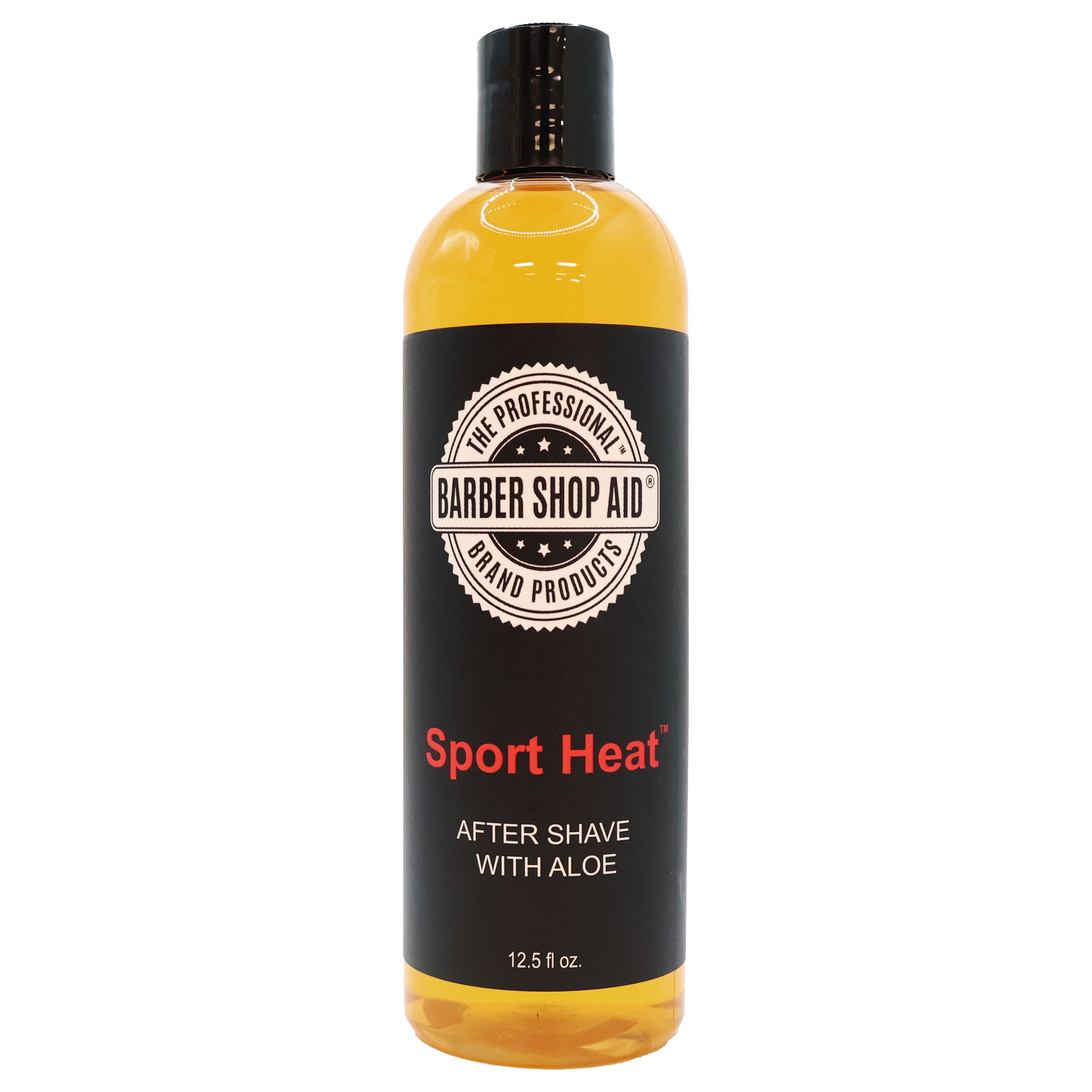 Barber Shop Aid Sport Heat Aftershave with Aloe 13 Oz., Pack of 6 ...