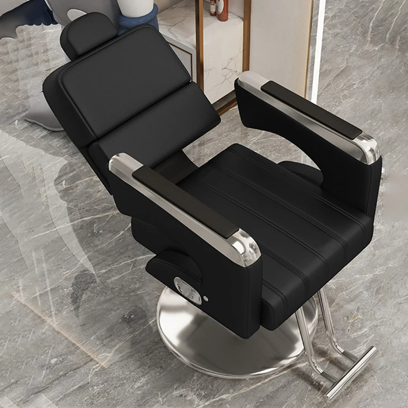 Barber Shop Barber Chair, 360° Rotatable, Hydraulic Lift Chairs, New ...
